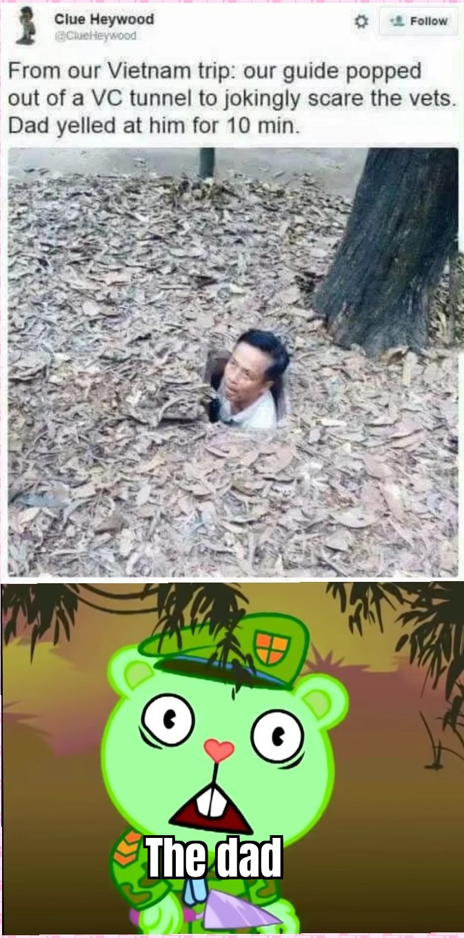Flashbacks to 'nam are intense (credit to u/iceirio223 for the top image) | Scrolller