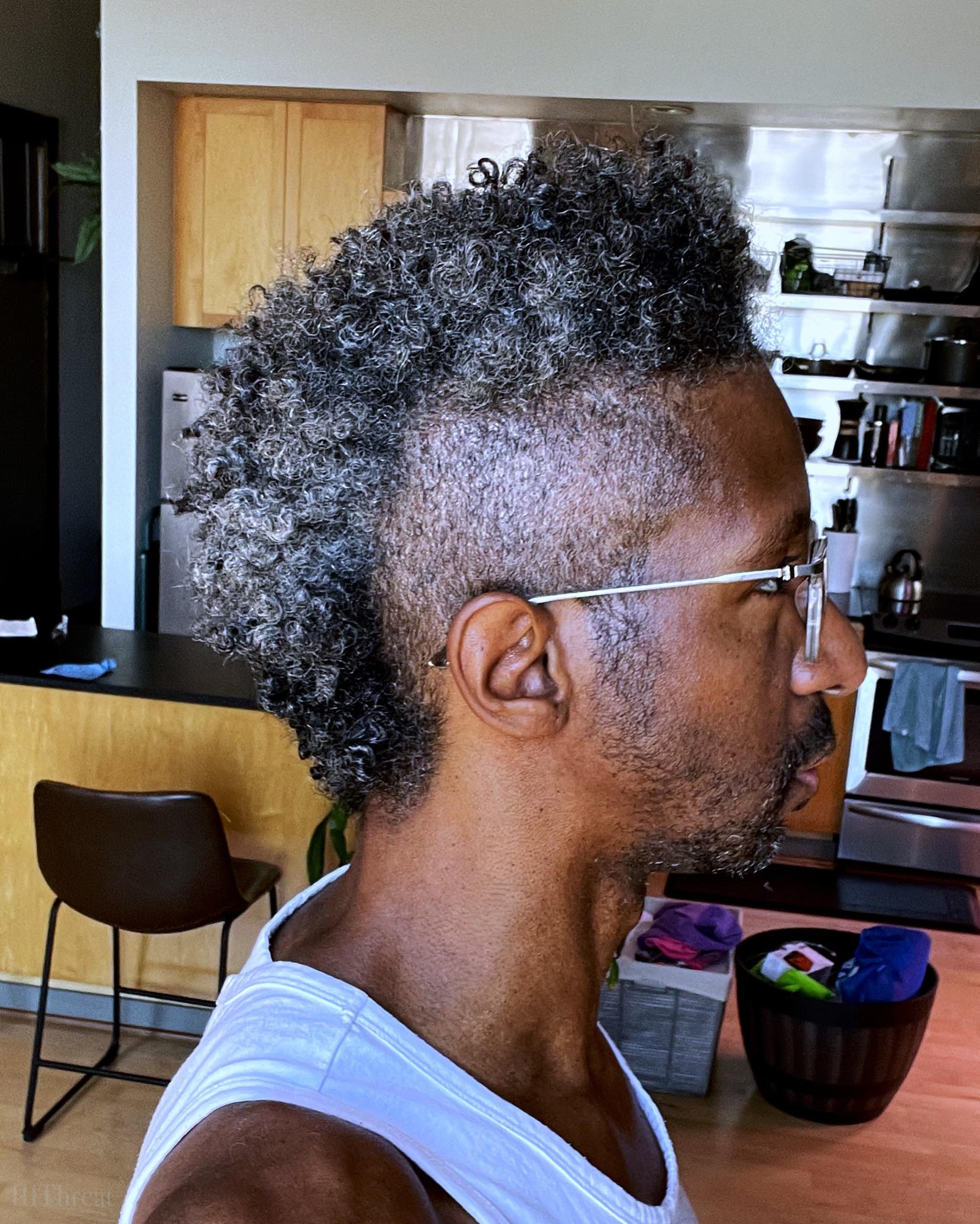 Flat twist-out mohawk | Scrolller