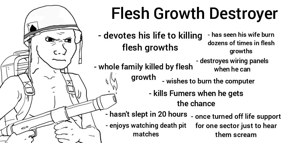Flesh Growth Destroyer | Scrolller