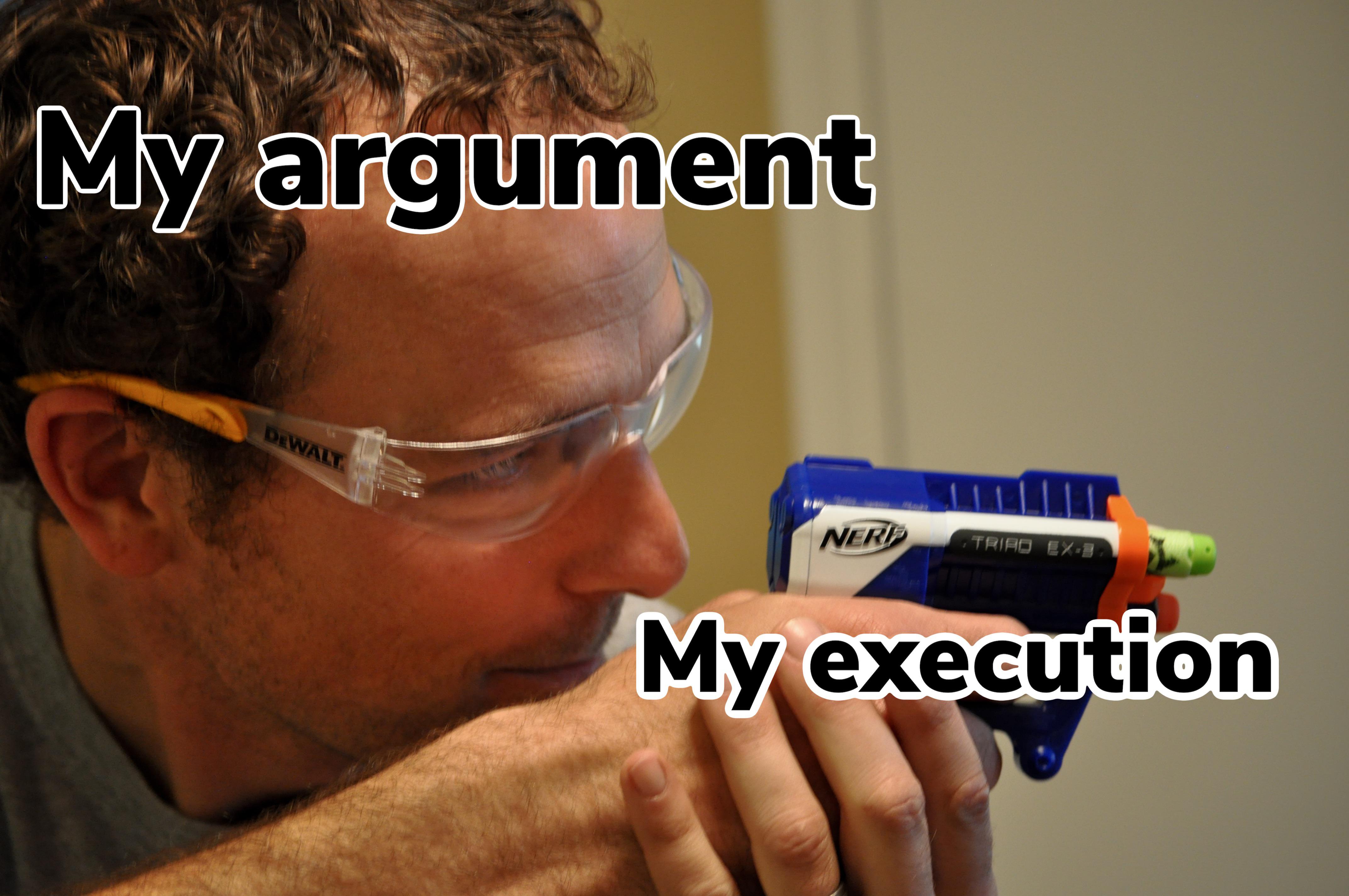 Float like a butterfly; sting like a nerf dart | Scrolller