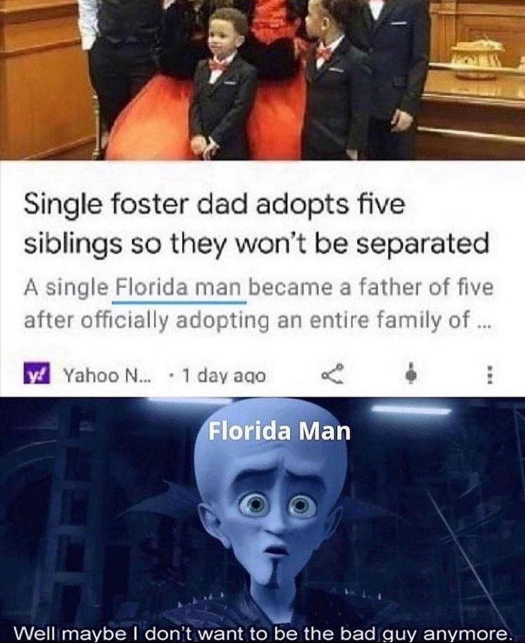 Florida man has changed | Scrolller