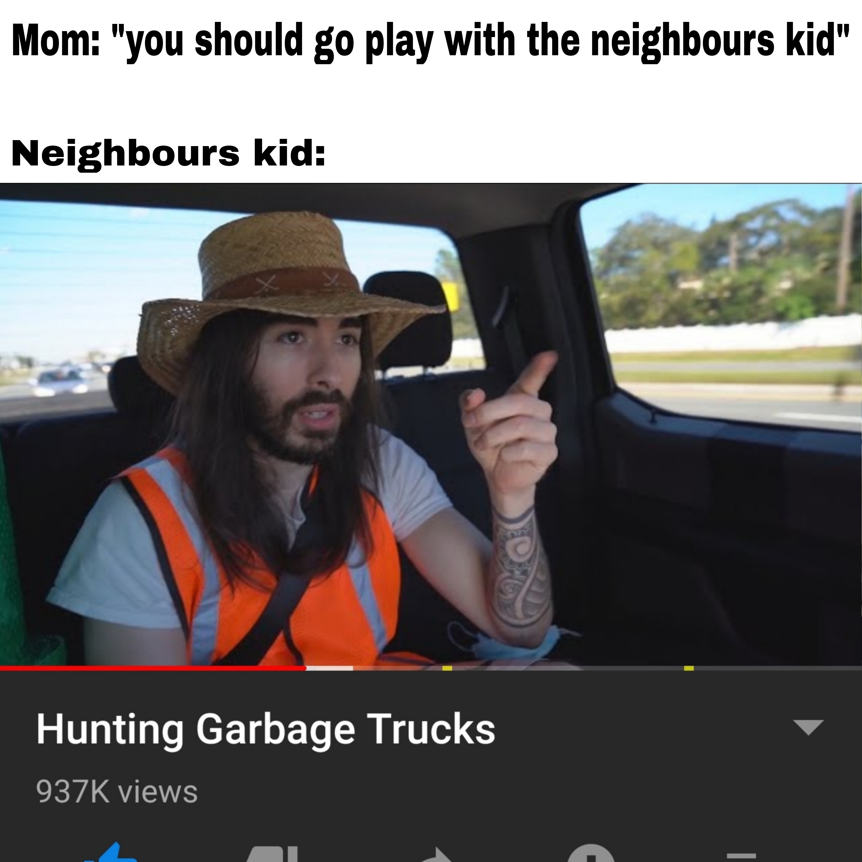 Florida man stalking and adoring garbage trucks | Scrolller