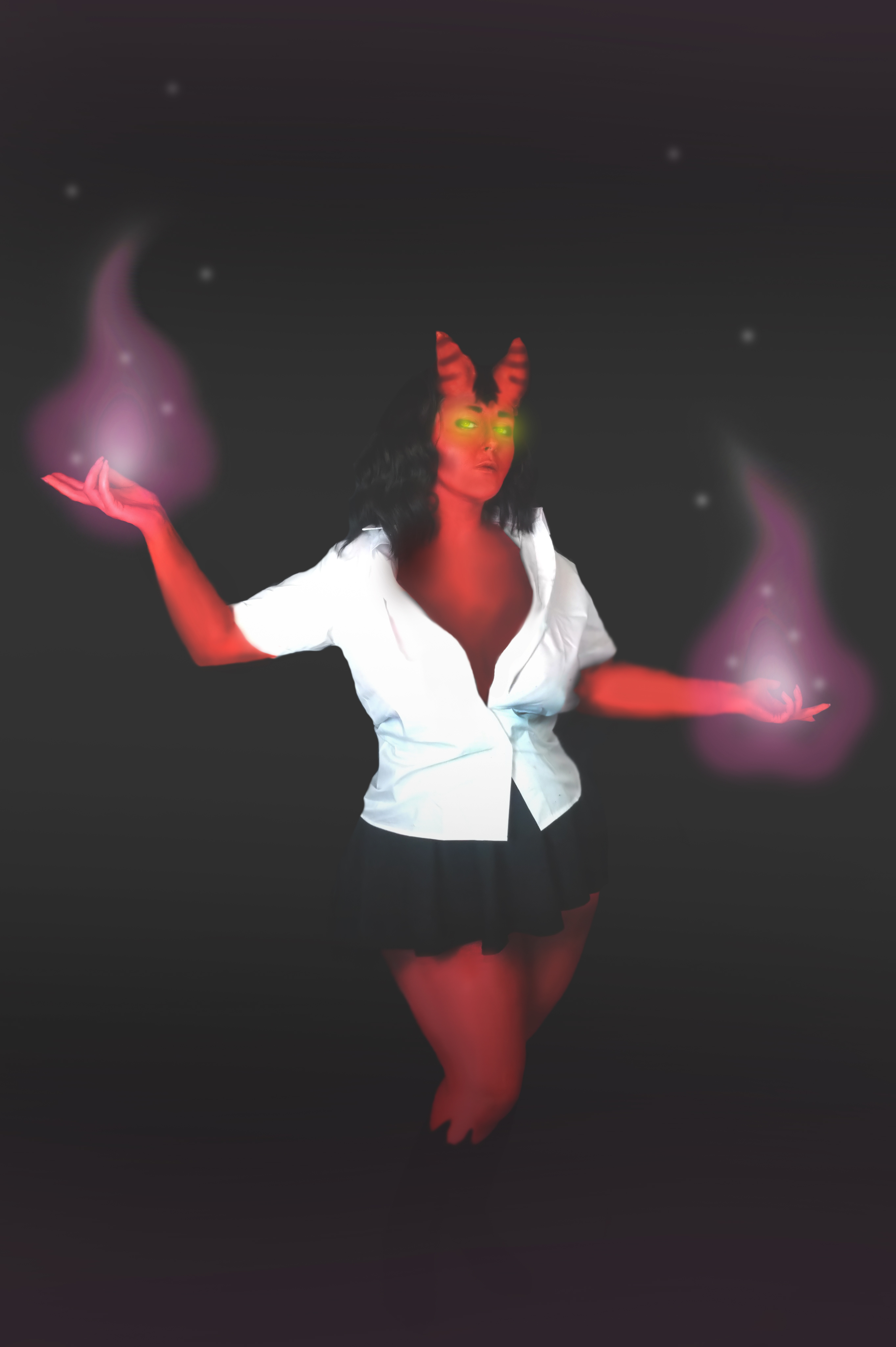 Fluffeme as Meru Succubus | Scrolller