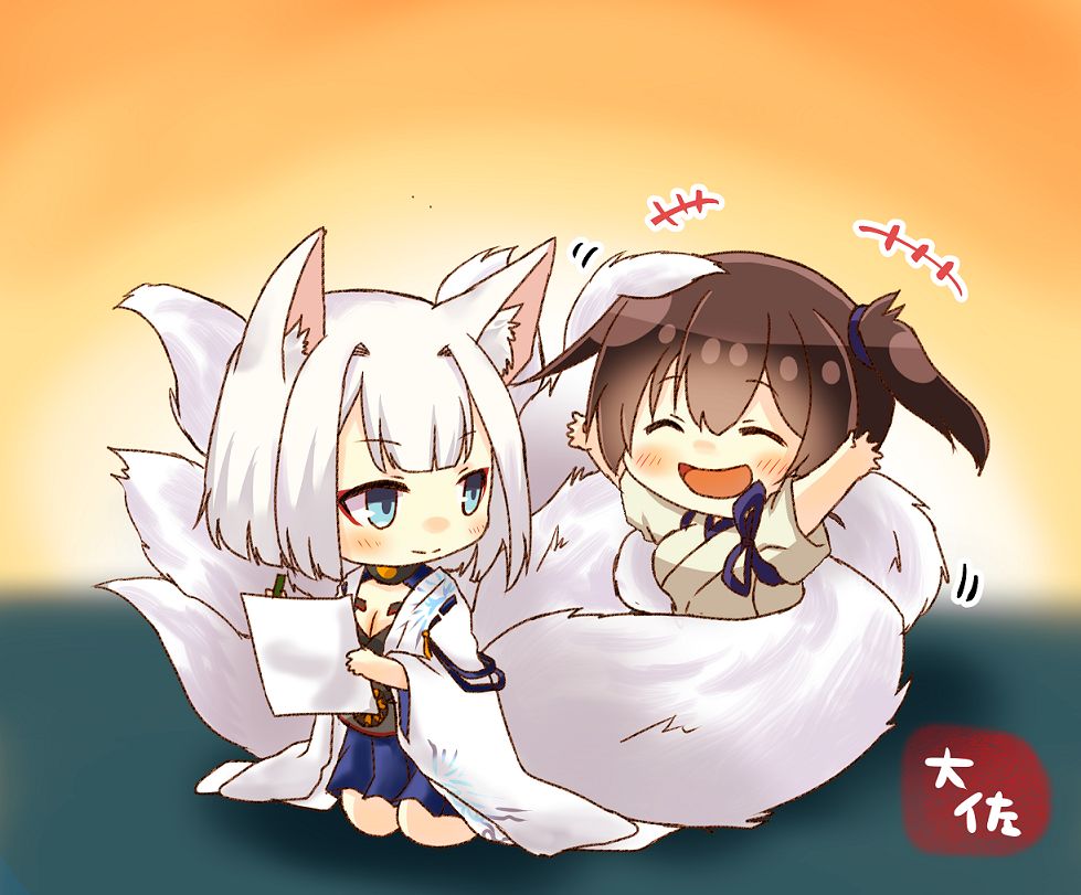 Fluffy tails [Kancolle/Azur lane] | Scrolller