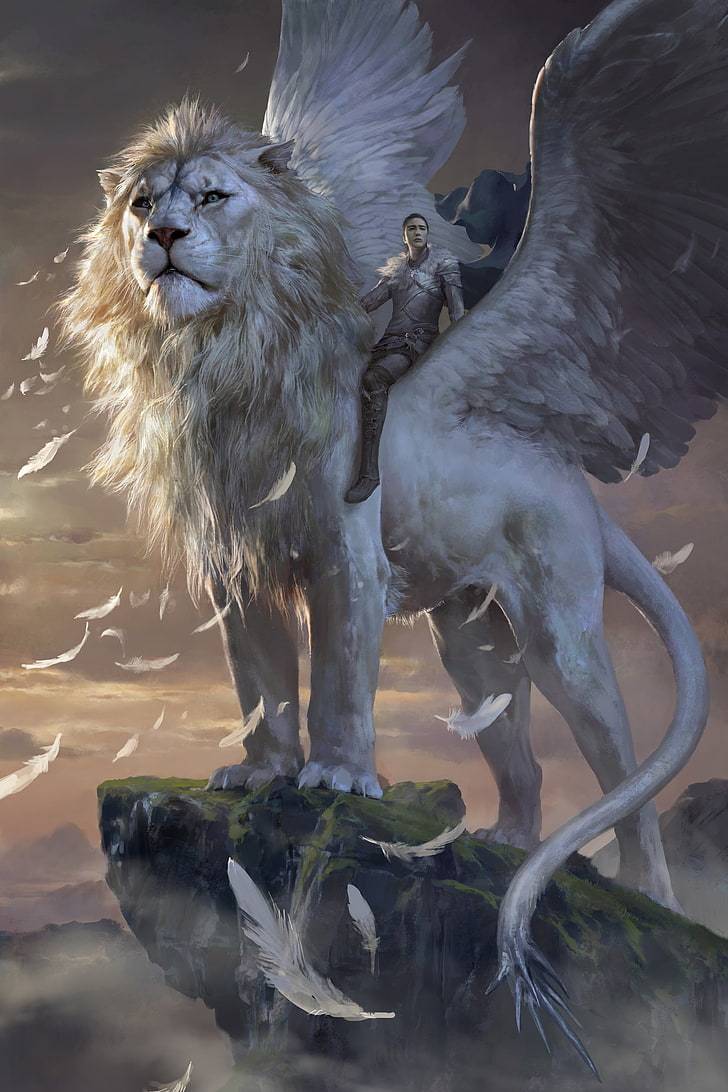 Flying lion mount from - Legend of ravaging dynasties | Scrolller