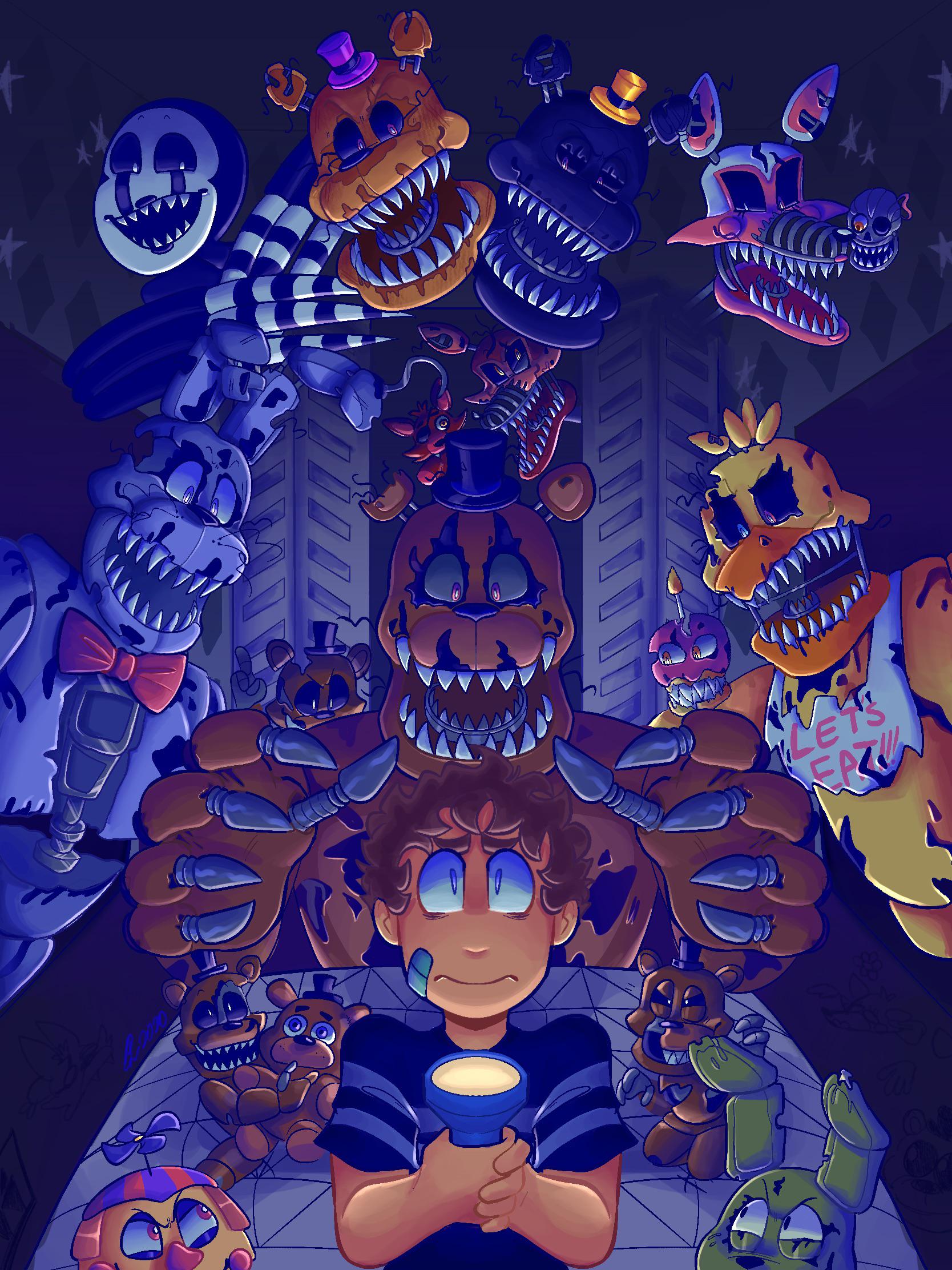 Fnaf 4 poster! | Scrolller