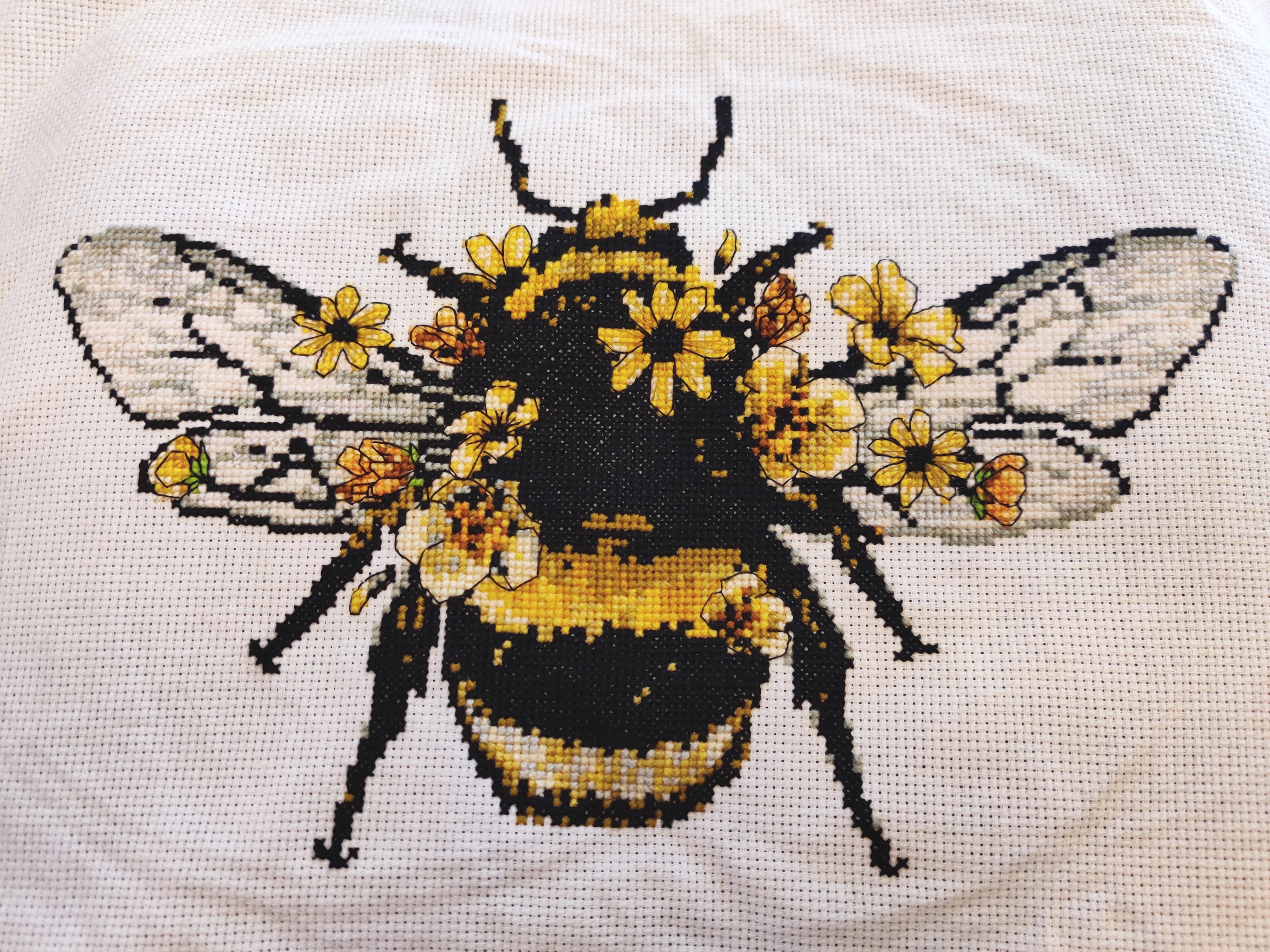 [FO] Finished my first cross stitch. {Pattern by GentleFeather on Etsy} | Scrolller