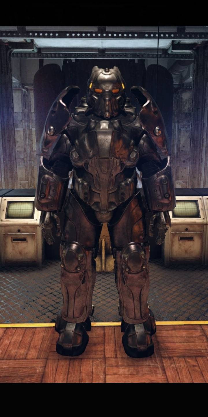 [FO4] This is the new Enclave skin coming to Fallout 76, any modders out there wanna make it ...