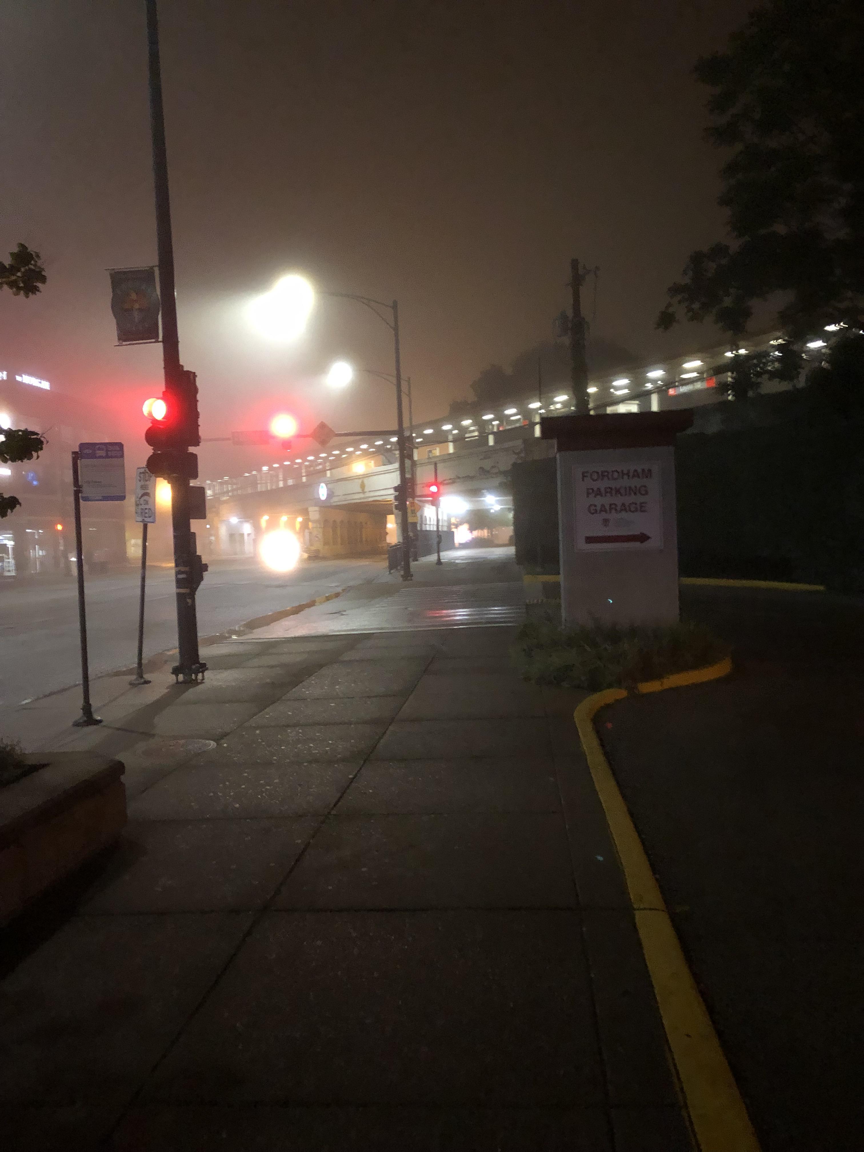 Foggy night | Scrolller