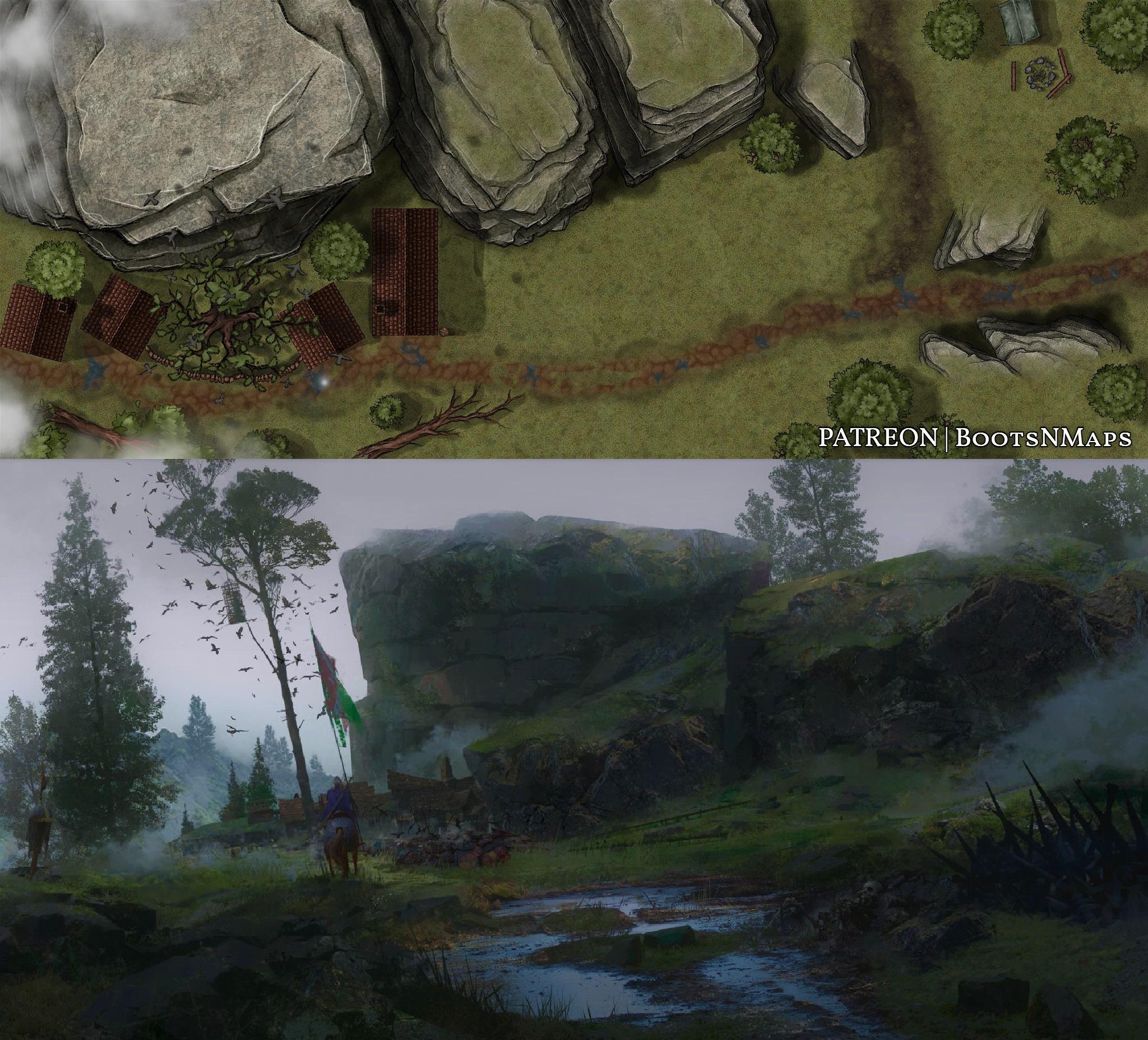 Foggy Path | Scrolller