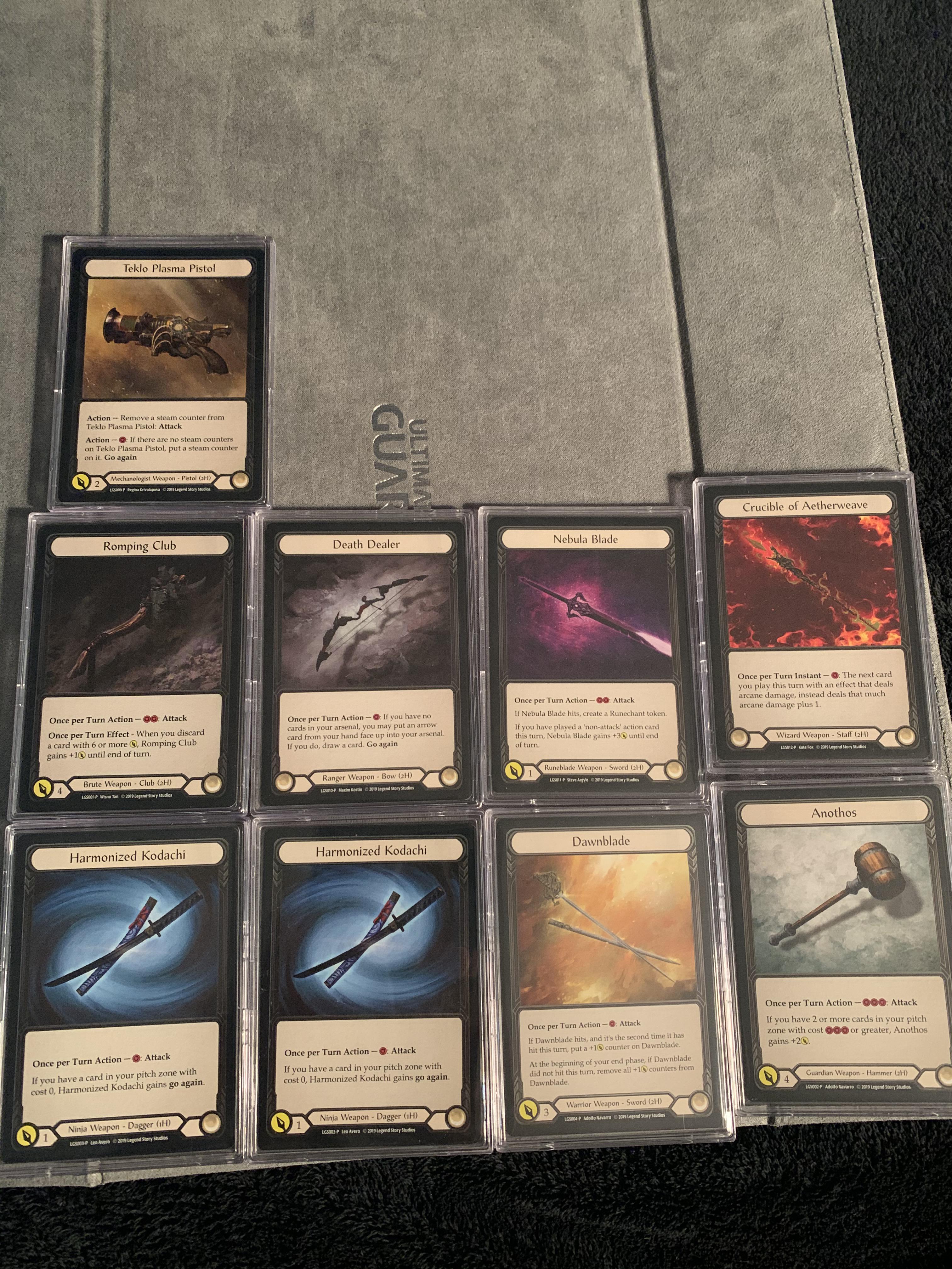 Foil Weapon Promos done...for now | Scrolller