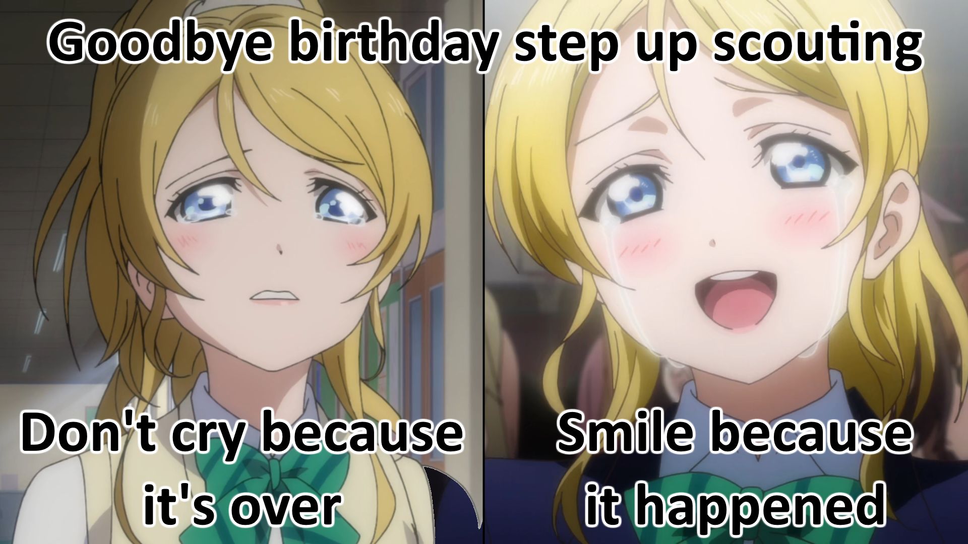 For all the elichika fans who were saving :( | Scrolller