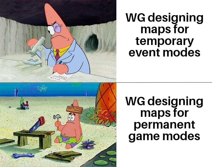 For real though, can we make the modified maps from the last 2 events the standard version ...