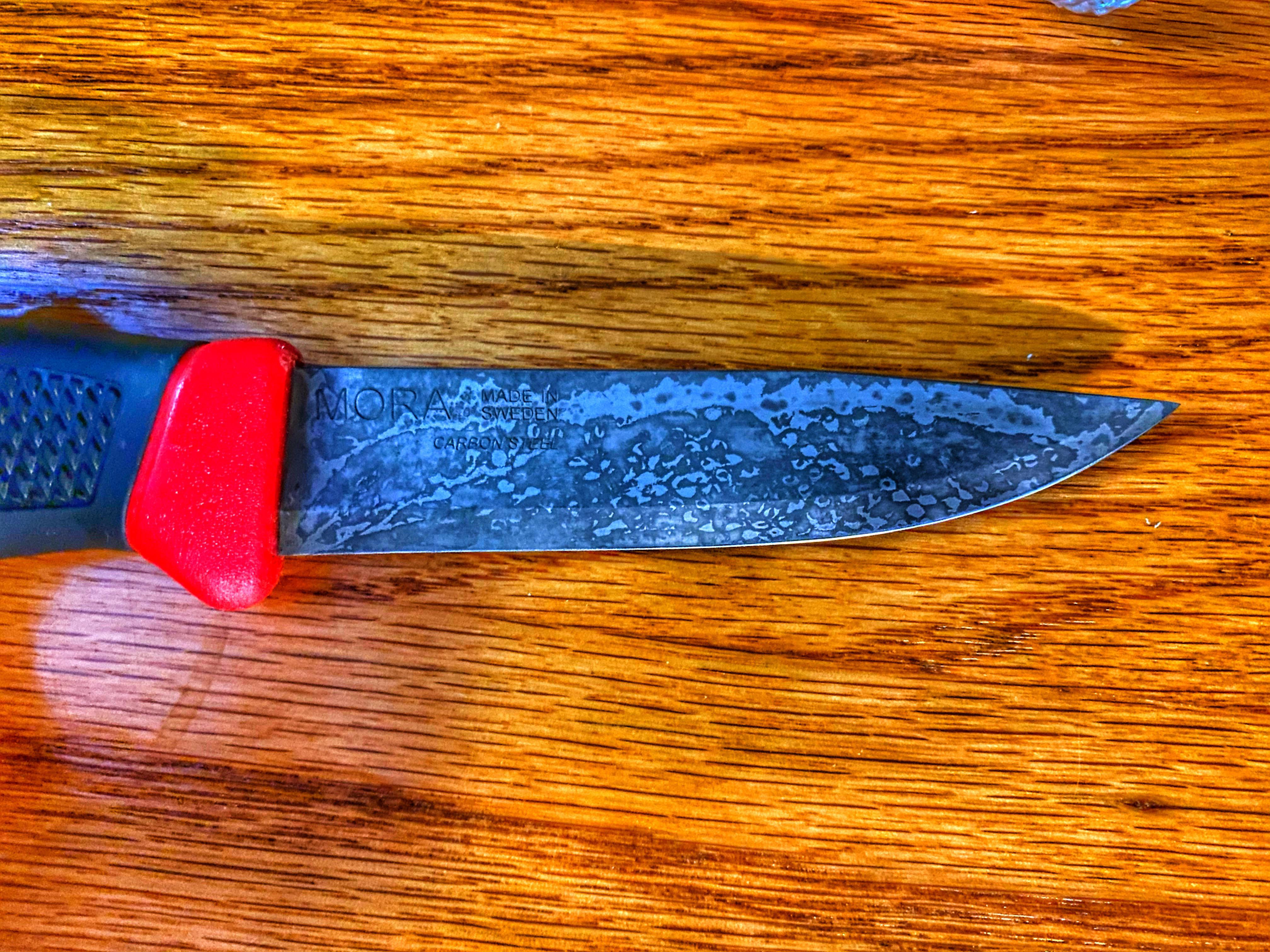 Forced a patina on my Mora | Scrolller