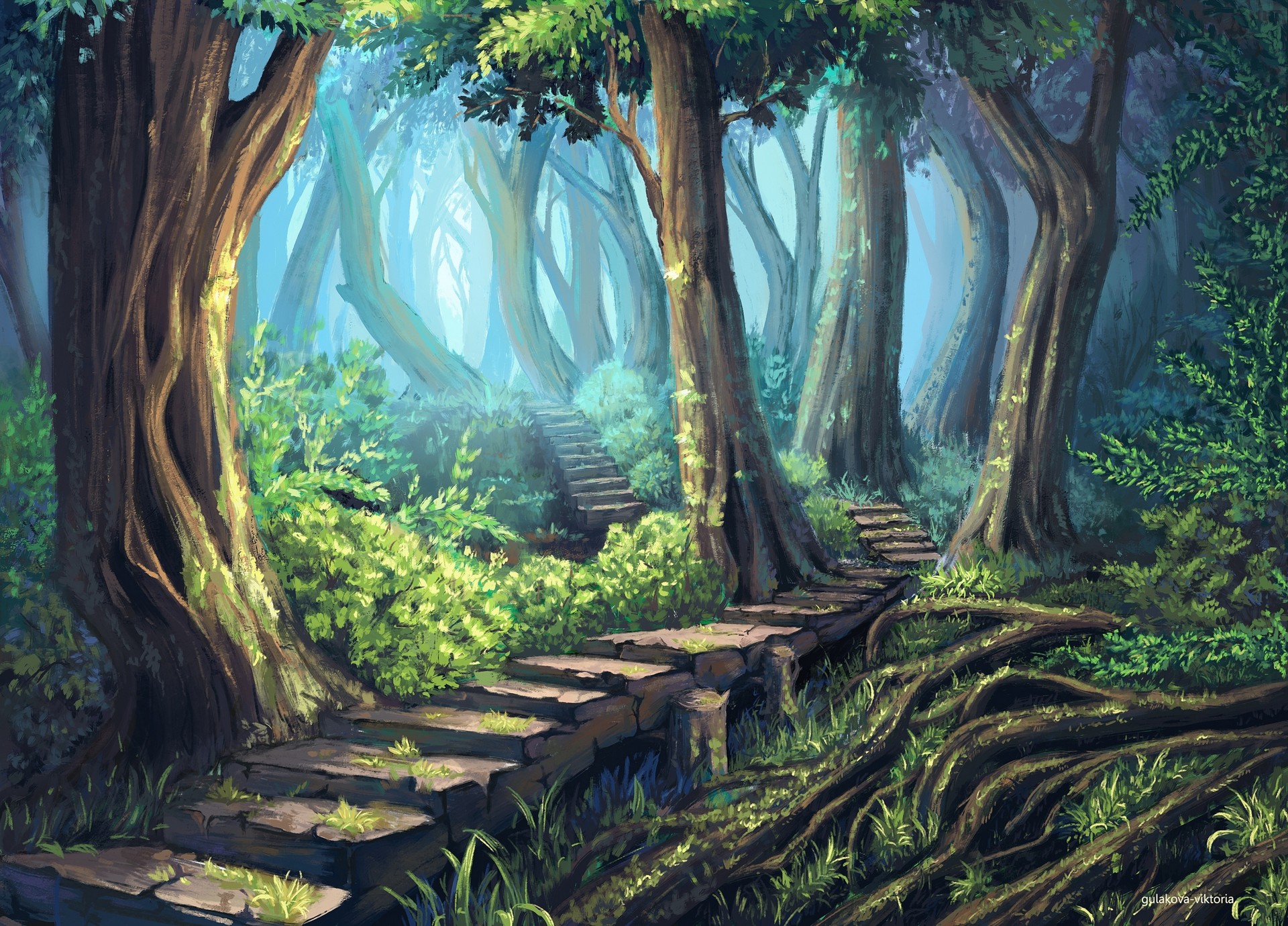 Forest by Viktoria Gulakova | Scrolller