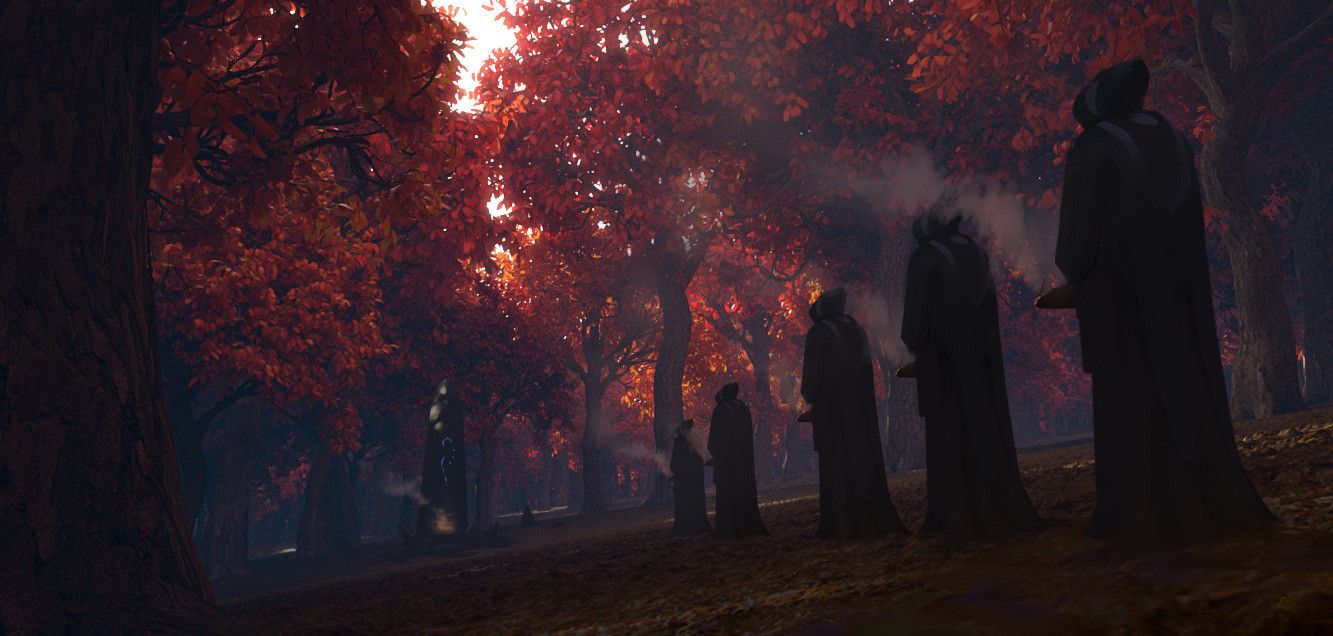 Forest Monks by Nick Jacops | Scrolller