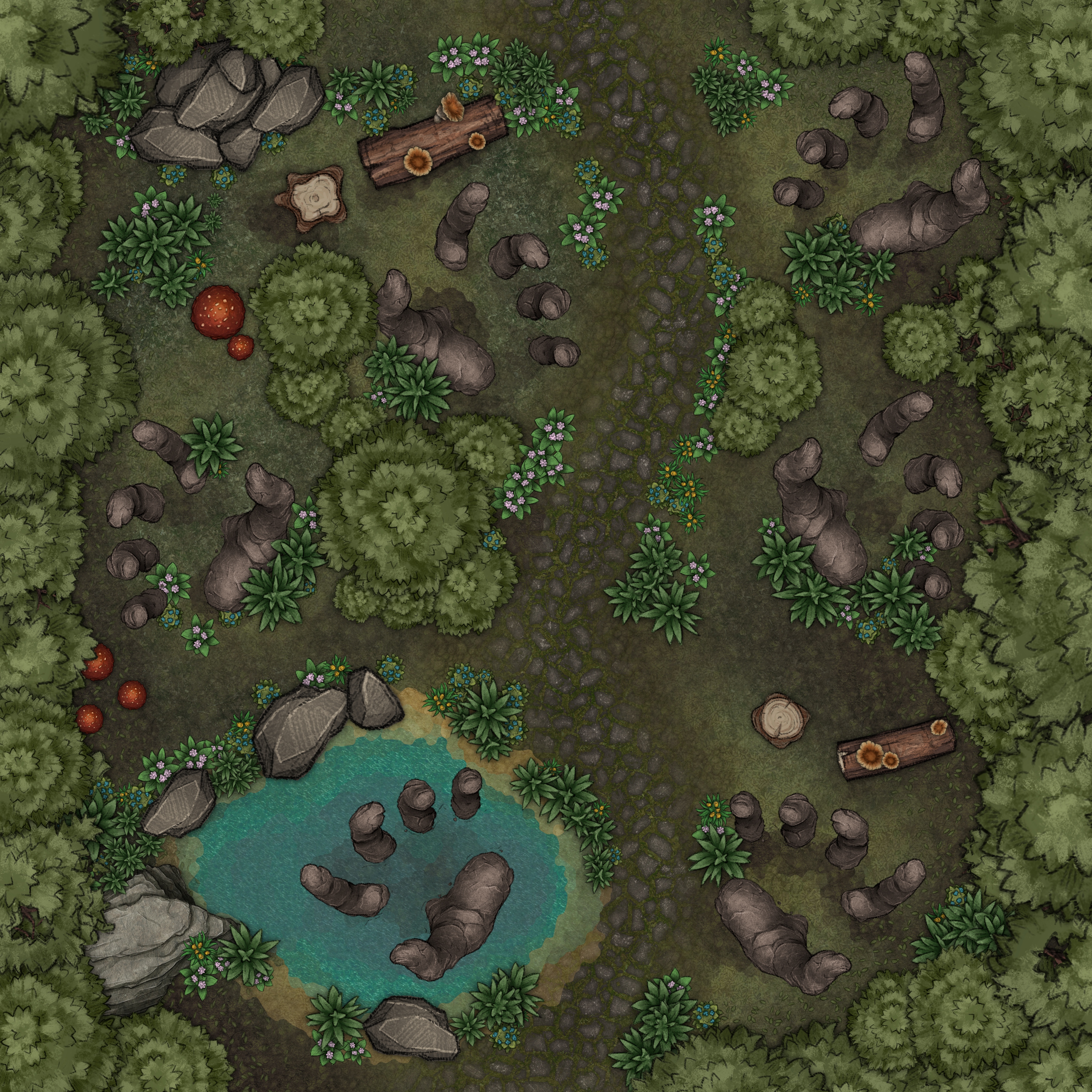 Forest of Hands - For my Odyssey of the Dragonlords campaign. | Scrolller