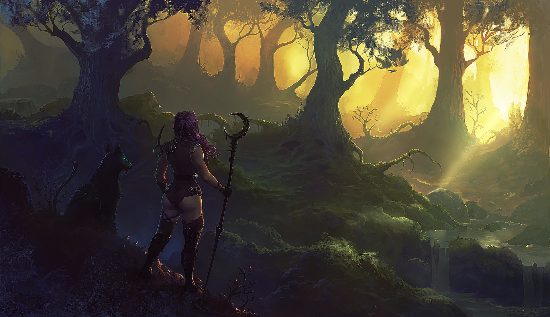 Forest Witch by Peter Ortiz | Scrolller