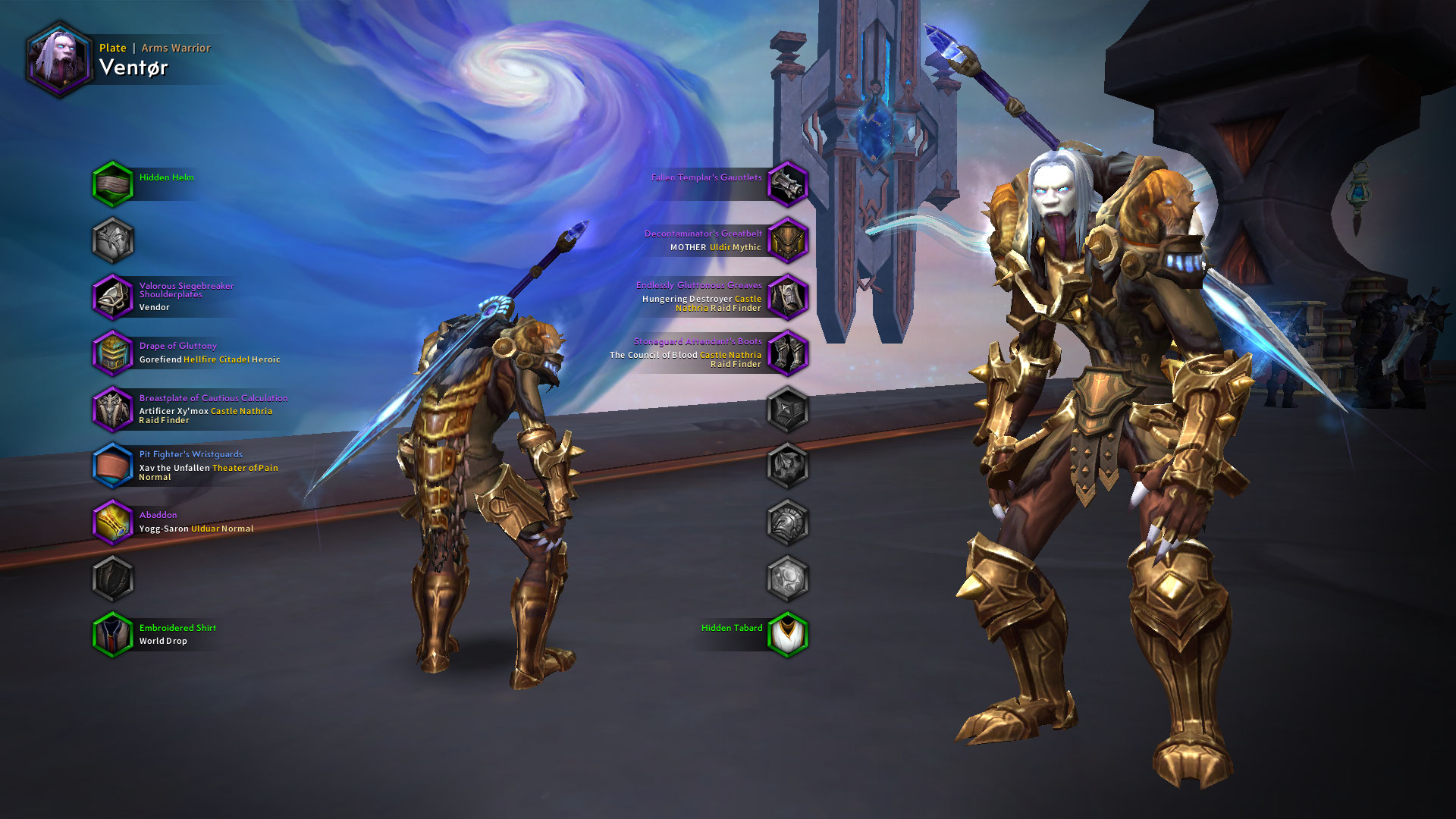 Forsaken Golden Knight | Scrolller