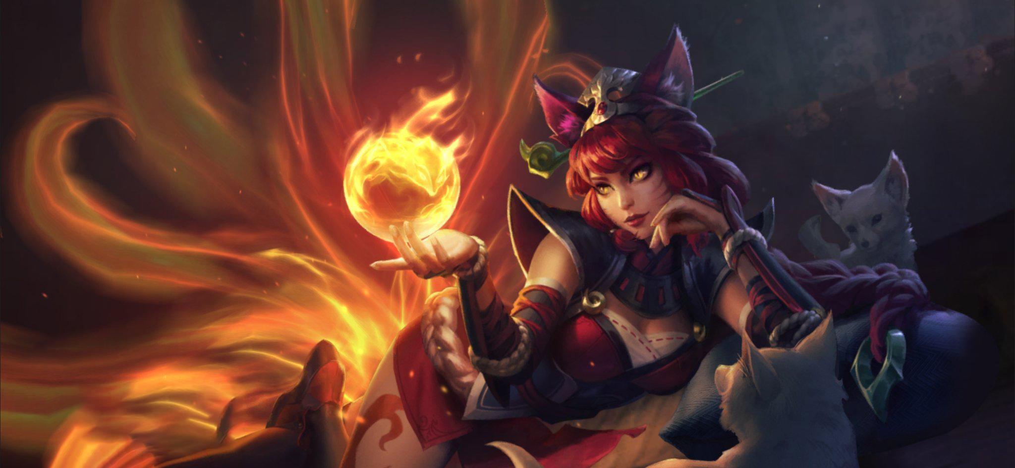 Foxfire Ahri Splashart In Wild Rift Better Version Scrolller