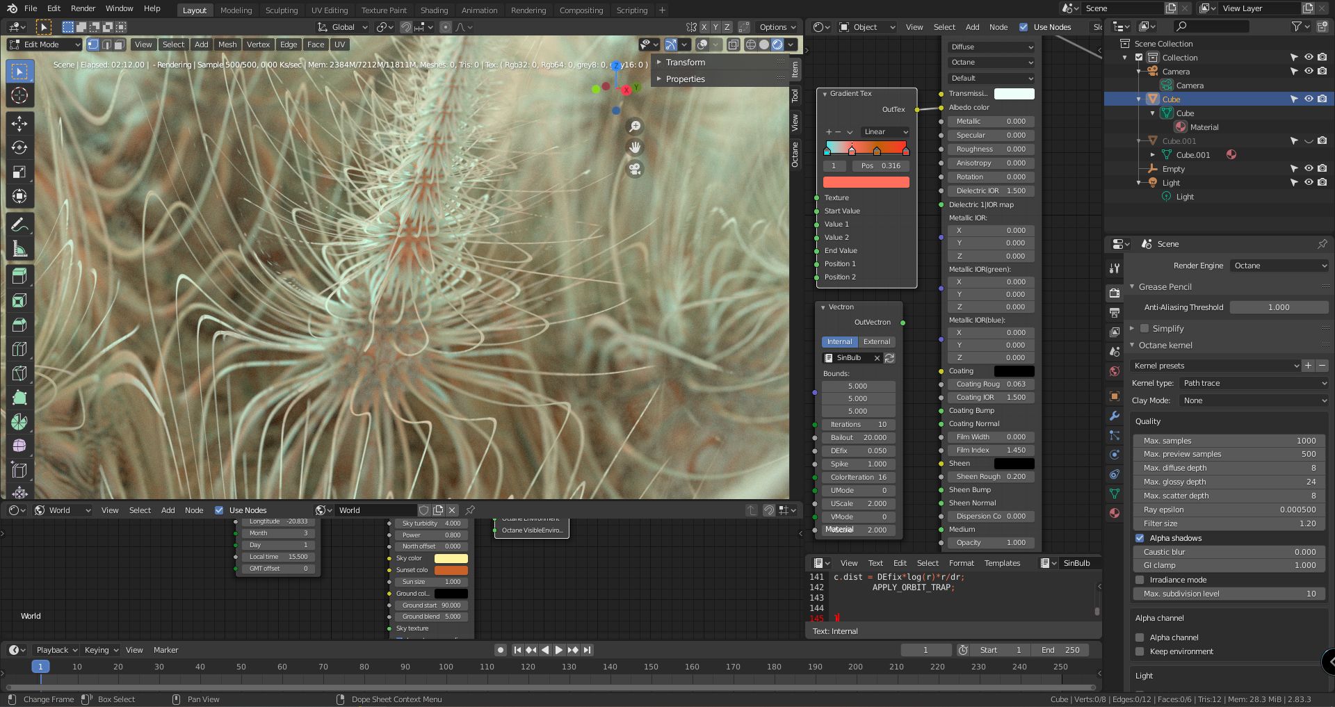 Fractal from Vectron Pack 01 for Octane Render | Scrolller