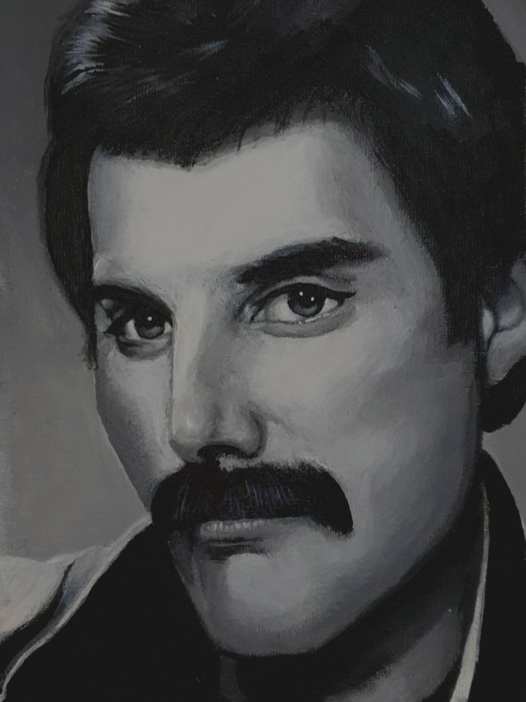 Fred, me, Acrylic on Canvas, 2020. | Scrolller