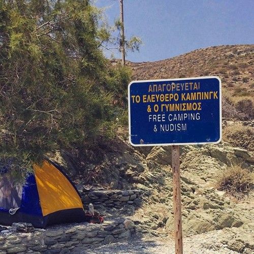Free camping & nudism in Greece | Scrolller