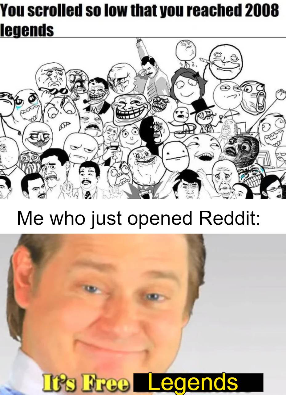 Free legends for me | Scrolller