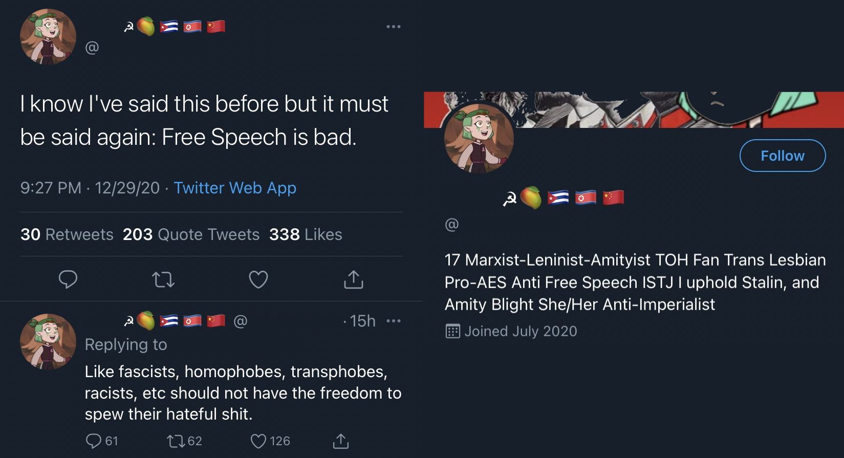 Free Speech Bad | Scrolller