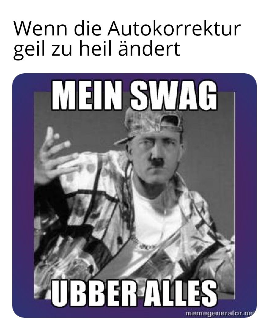 Freund: "Ja die Parade war schon cool oder?" Ich: "Ja war mega heil !" | Scrolller