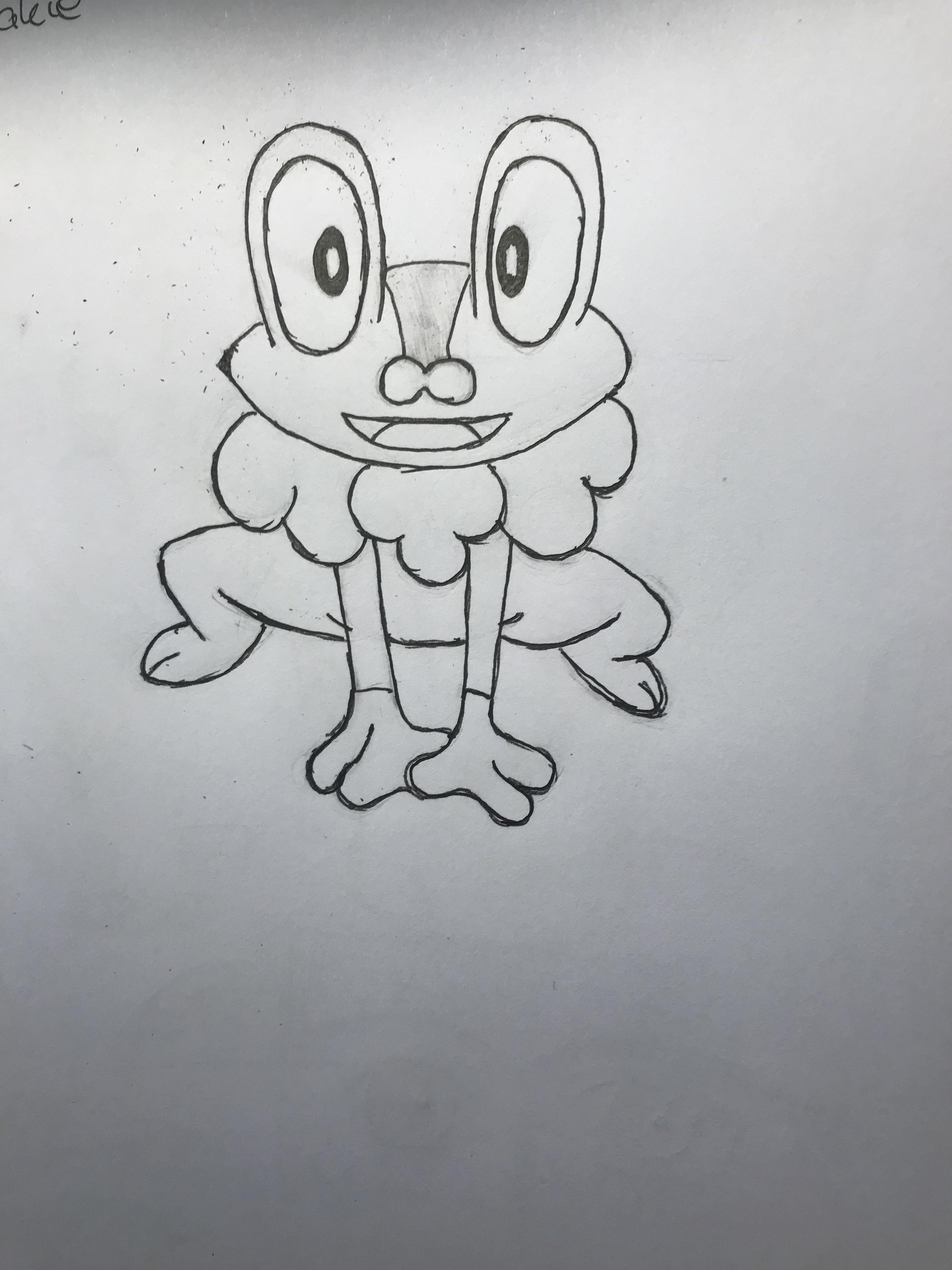 Froakie drawing | Scrolller