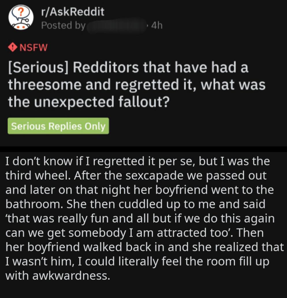 From awkward to sad real fast | Scrolller