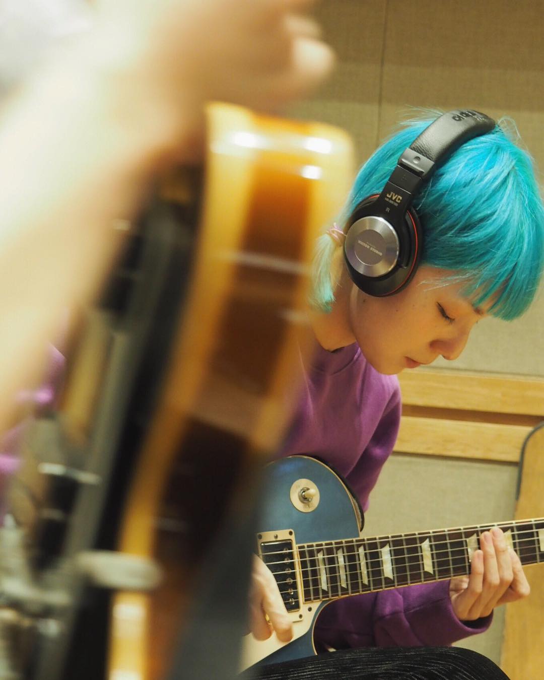 From SCANDAL's Official Instagram Page - "Mabataki" Rhythm & Vocal Recording. | Scrolller