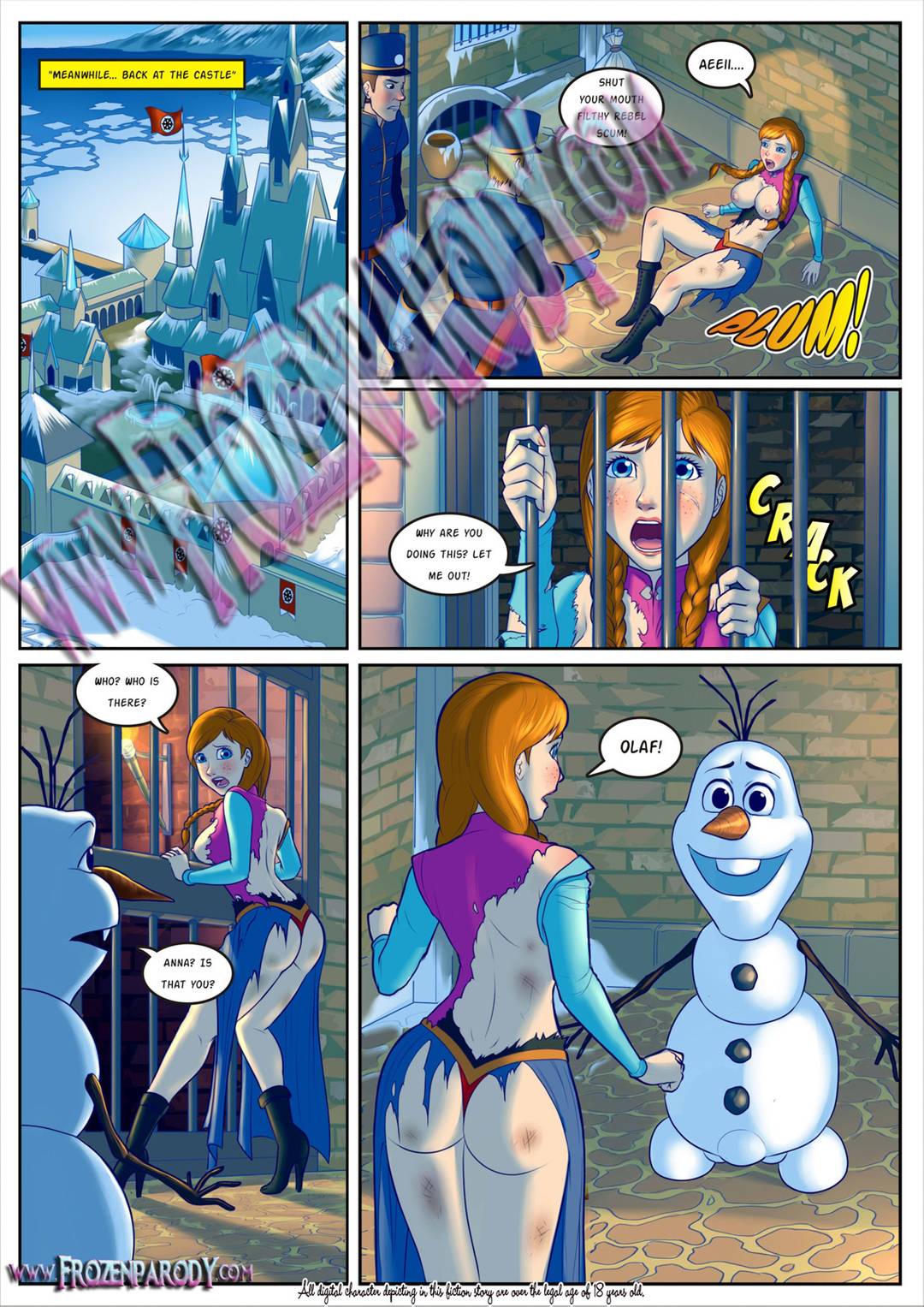Frozen Porn Comic Parody | Scrolller