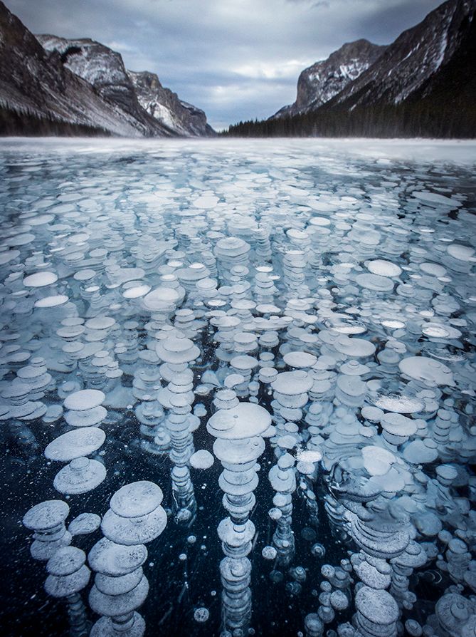Frozen Underwater Bubbles | Scrolller