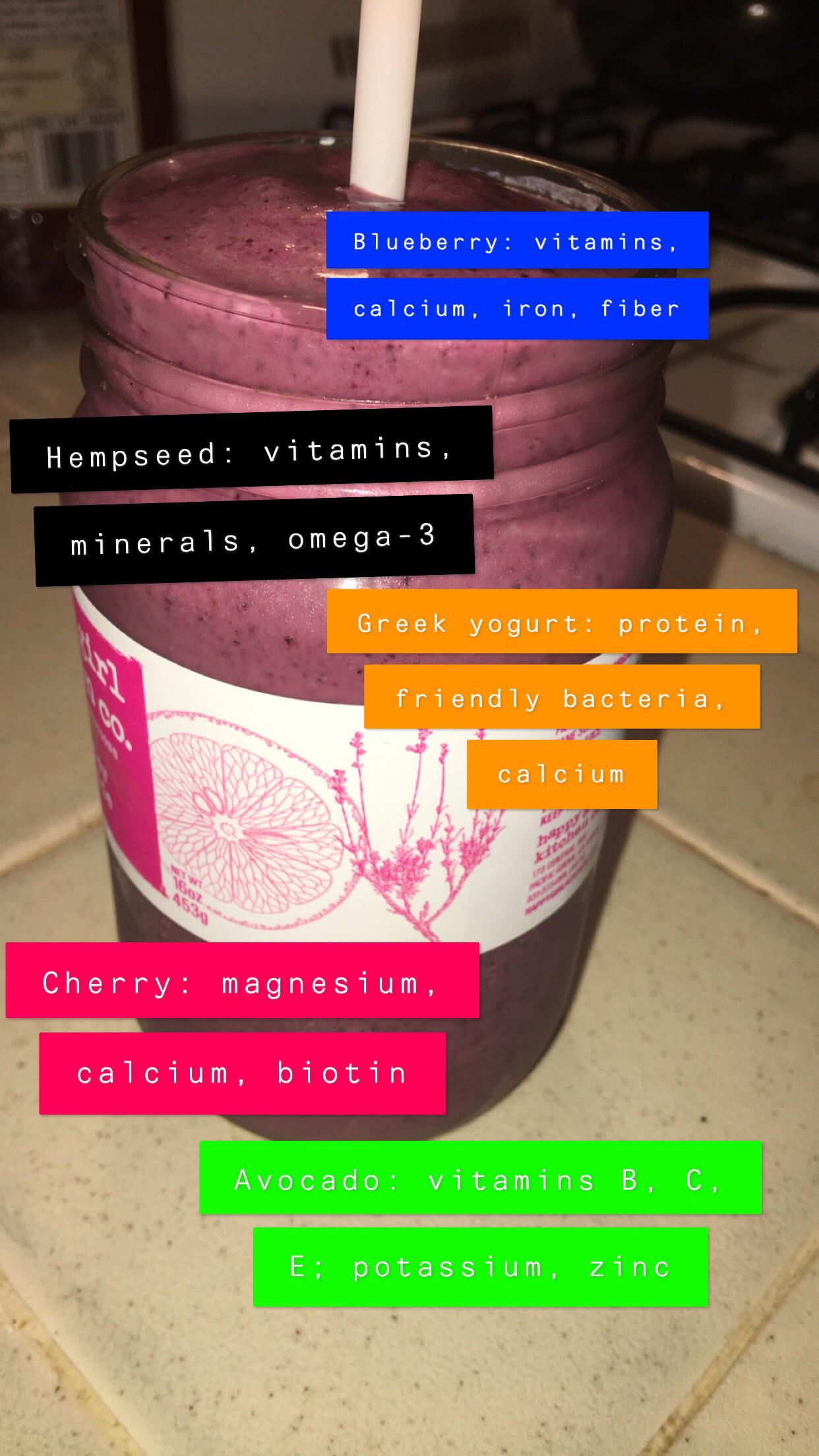 Fruit and yogurt power smoothie | Scrolller