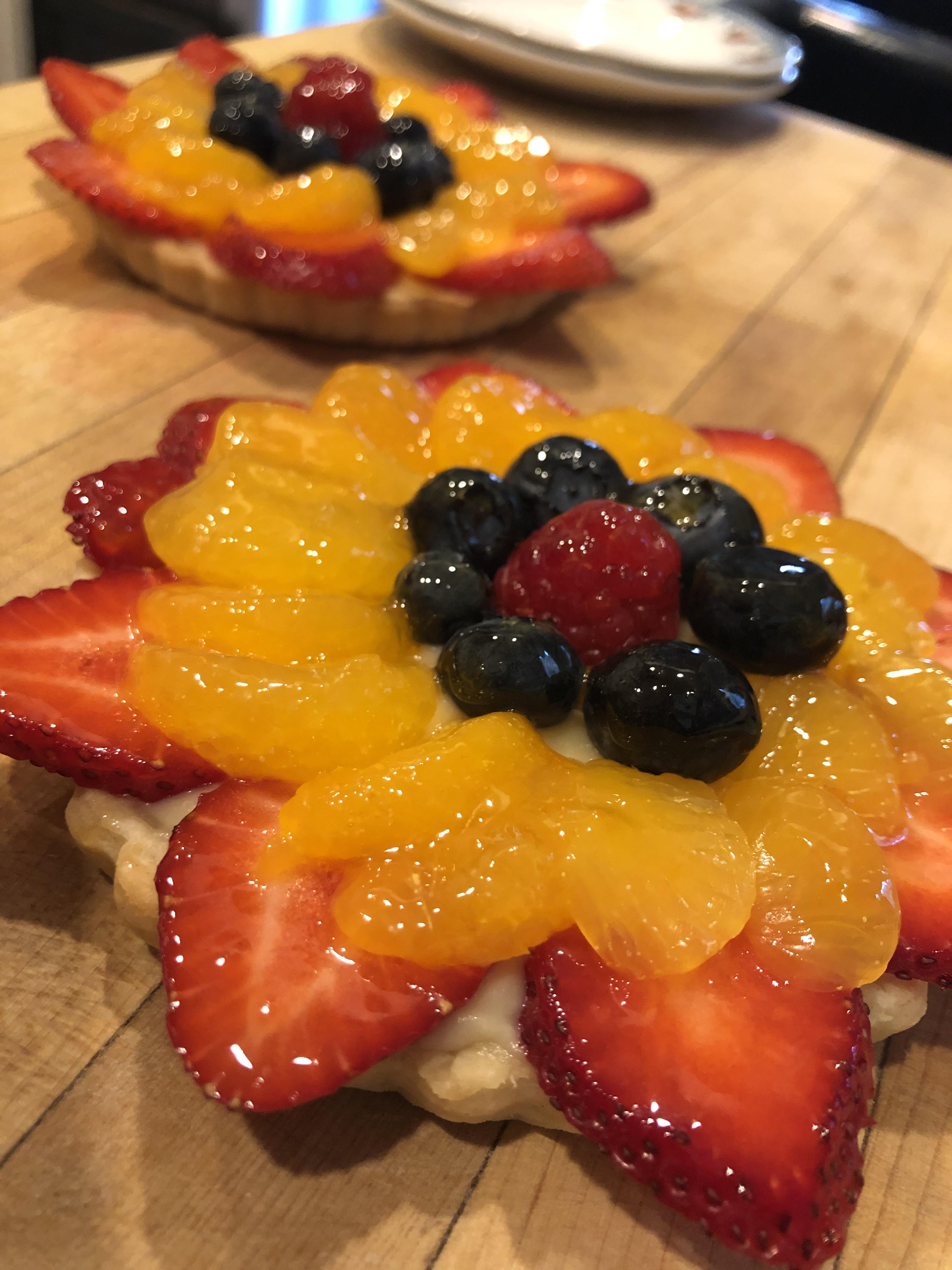 Fruit tarts from scratch! | Scrolller