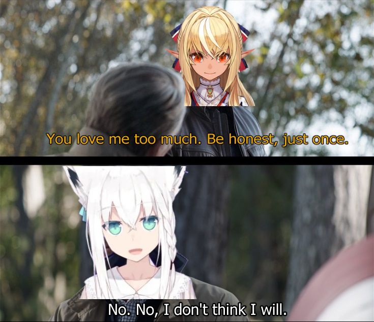 Fubuki wanted more shit posts | Scrolller