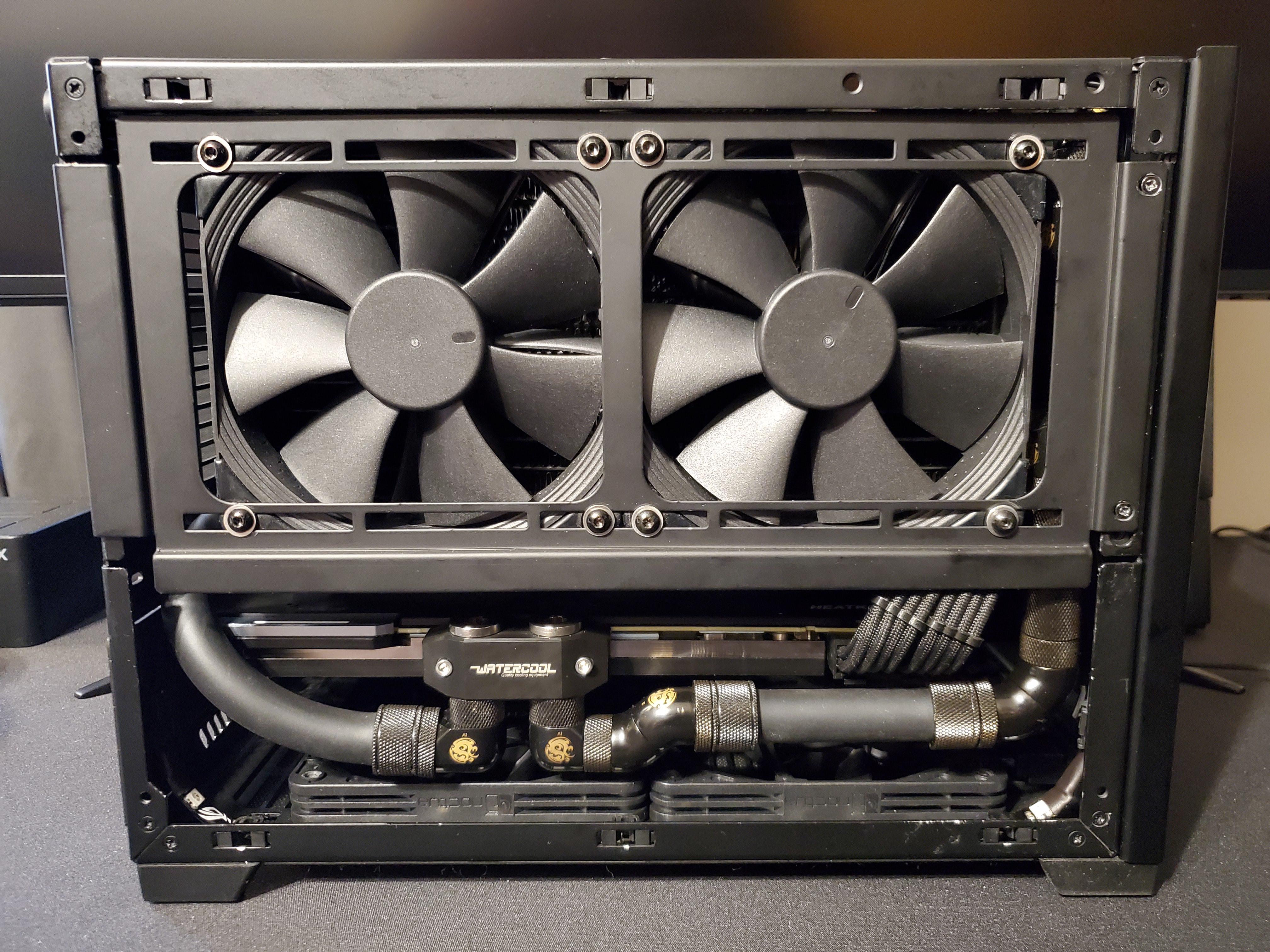 Full custom loop complete in the NCase M1 v6.1 | Scrolller