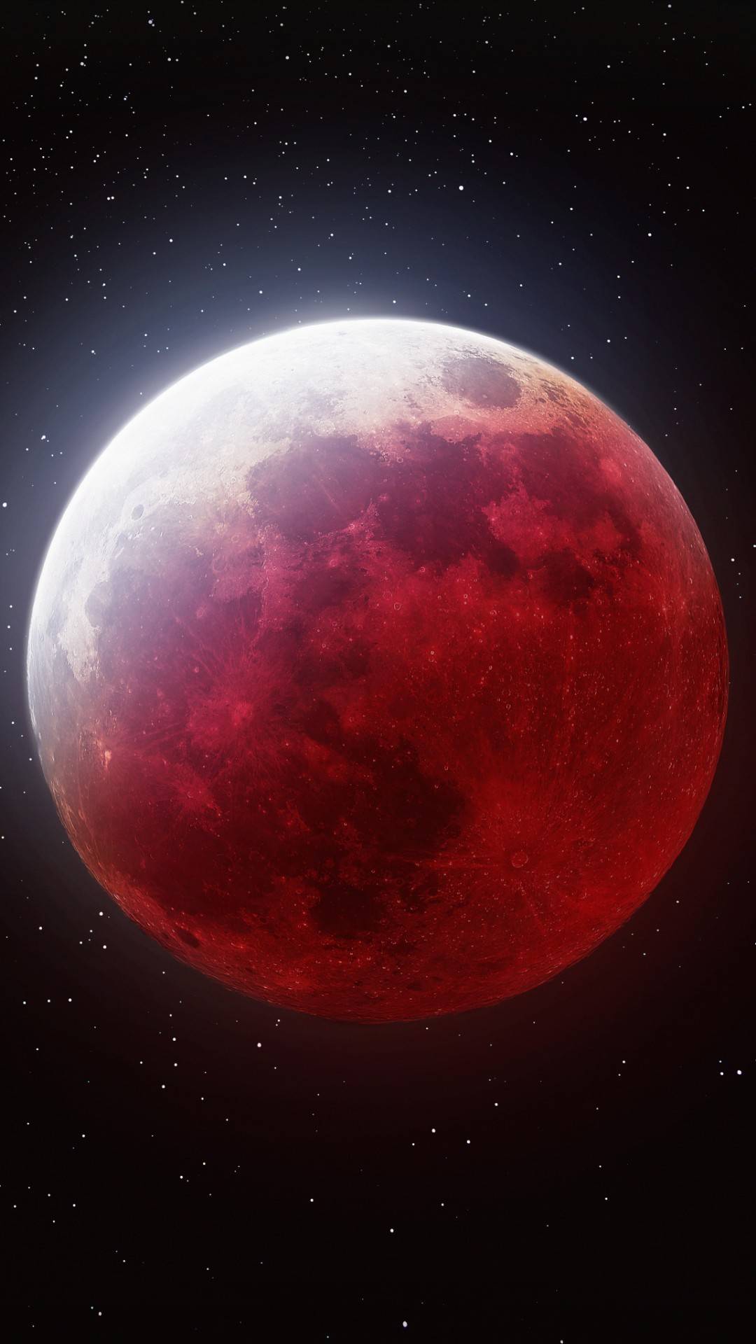 Full red moon | Scrolller