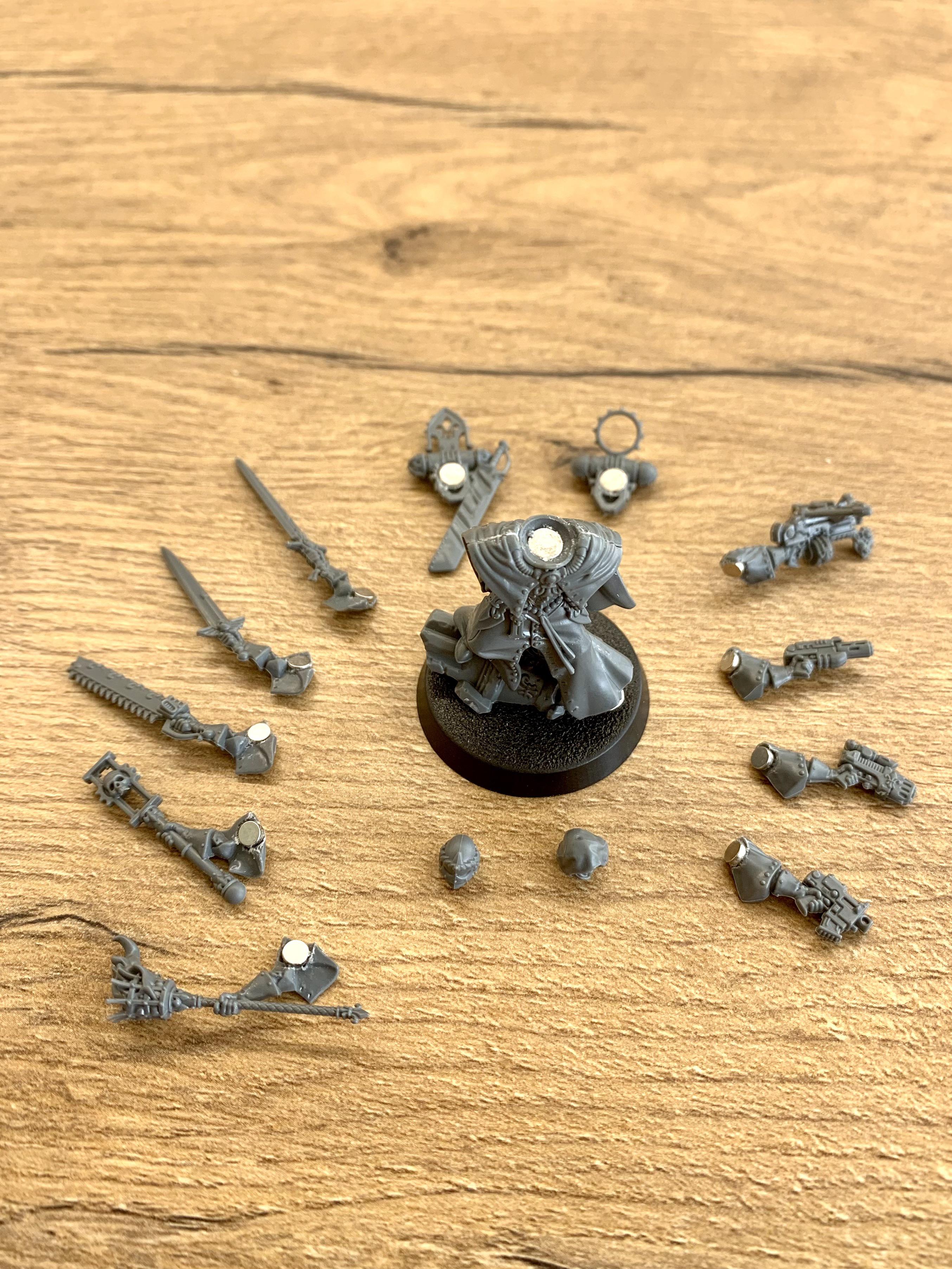 Fully magnetized Canoness options. | Scrolller