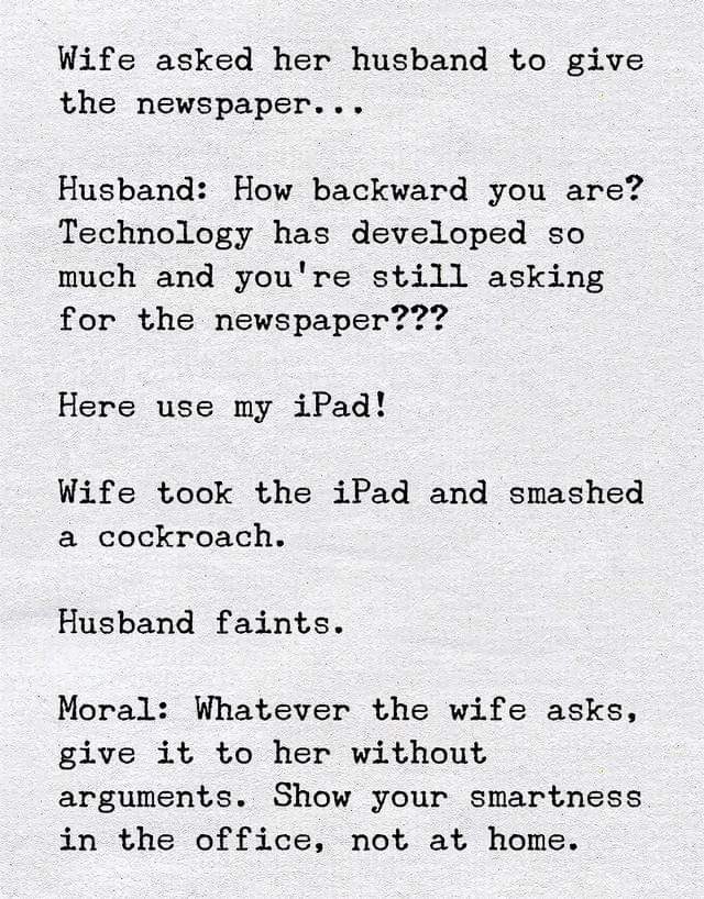 Funniest joke you've read today. | Scrolller