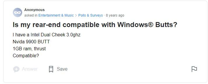 Funny joke question | Scrolller