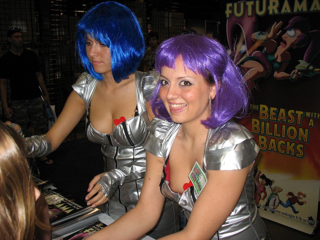Futurama booth | Scrolller
