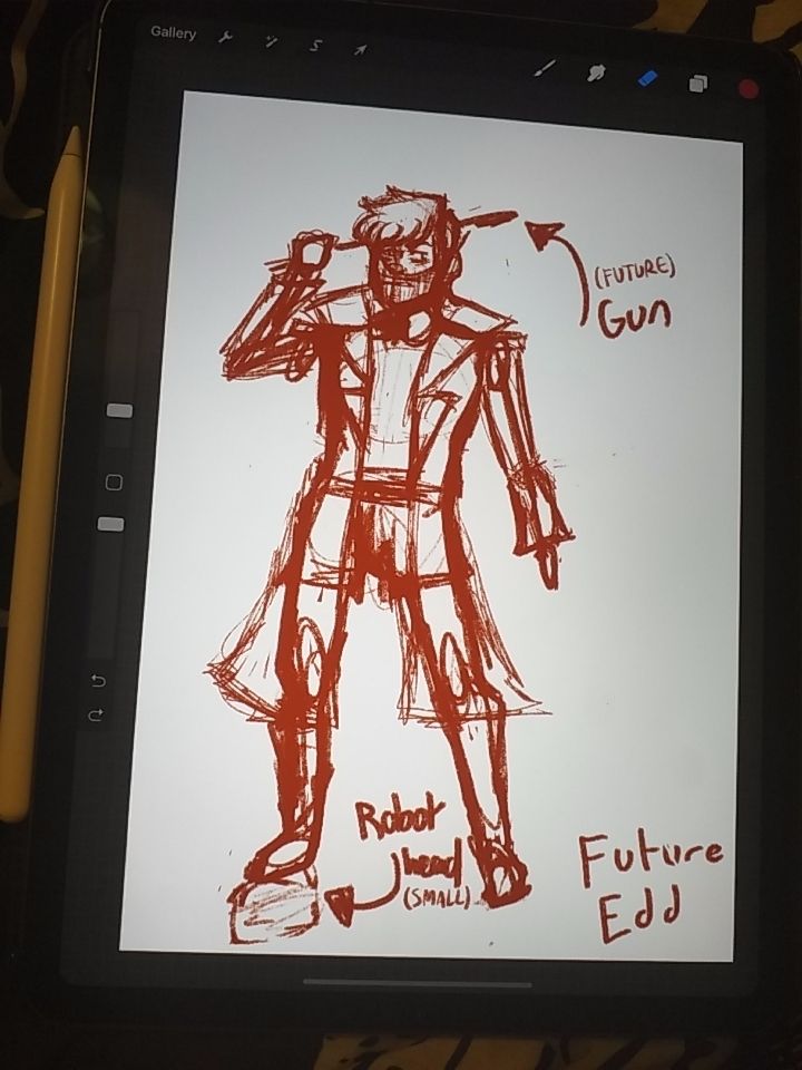 Future Edd Sketch (For Art Collab) | Scrolller