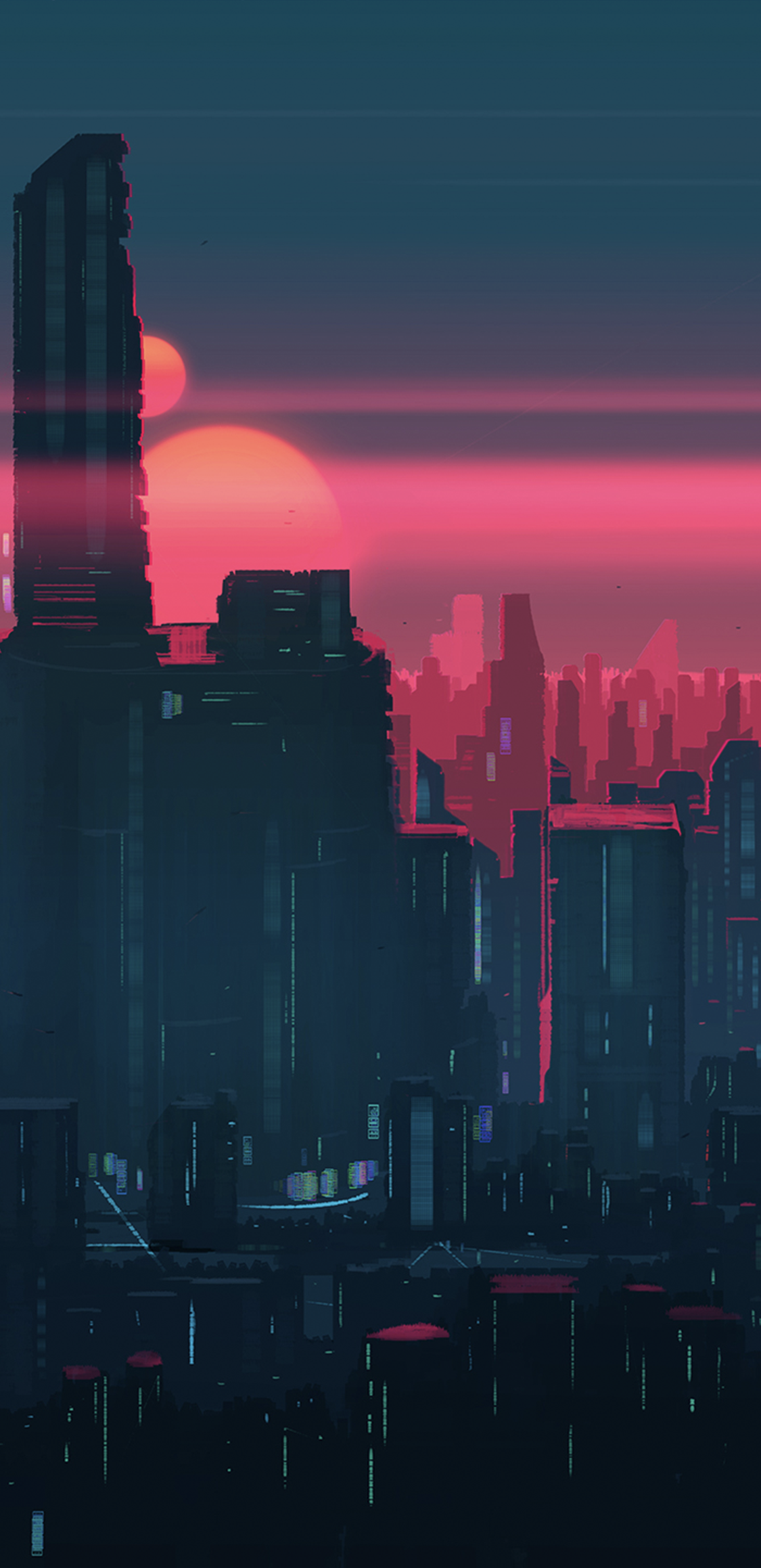 Futuristic City Dusk | Scrolller