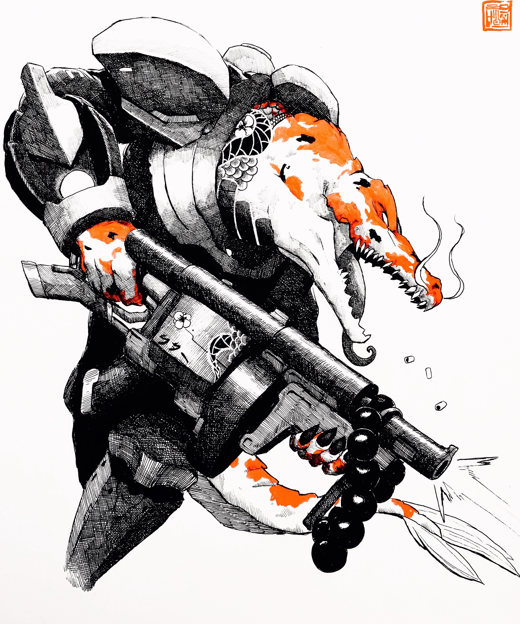 Gakugyo, The Mutant Ransacker | Scrolller