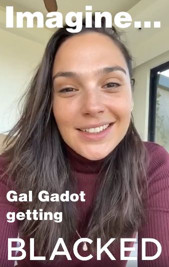 Gal Gadot figures out a better way to cheer people up during self isolation | Scrolller