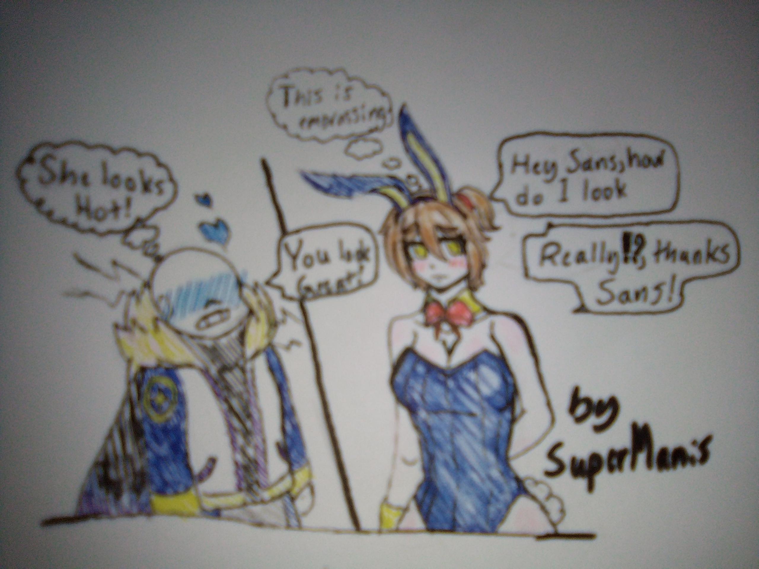 Galactic!Tale Frisk Bunny Outfit | Scrolller