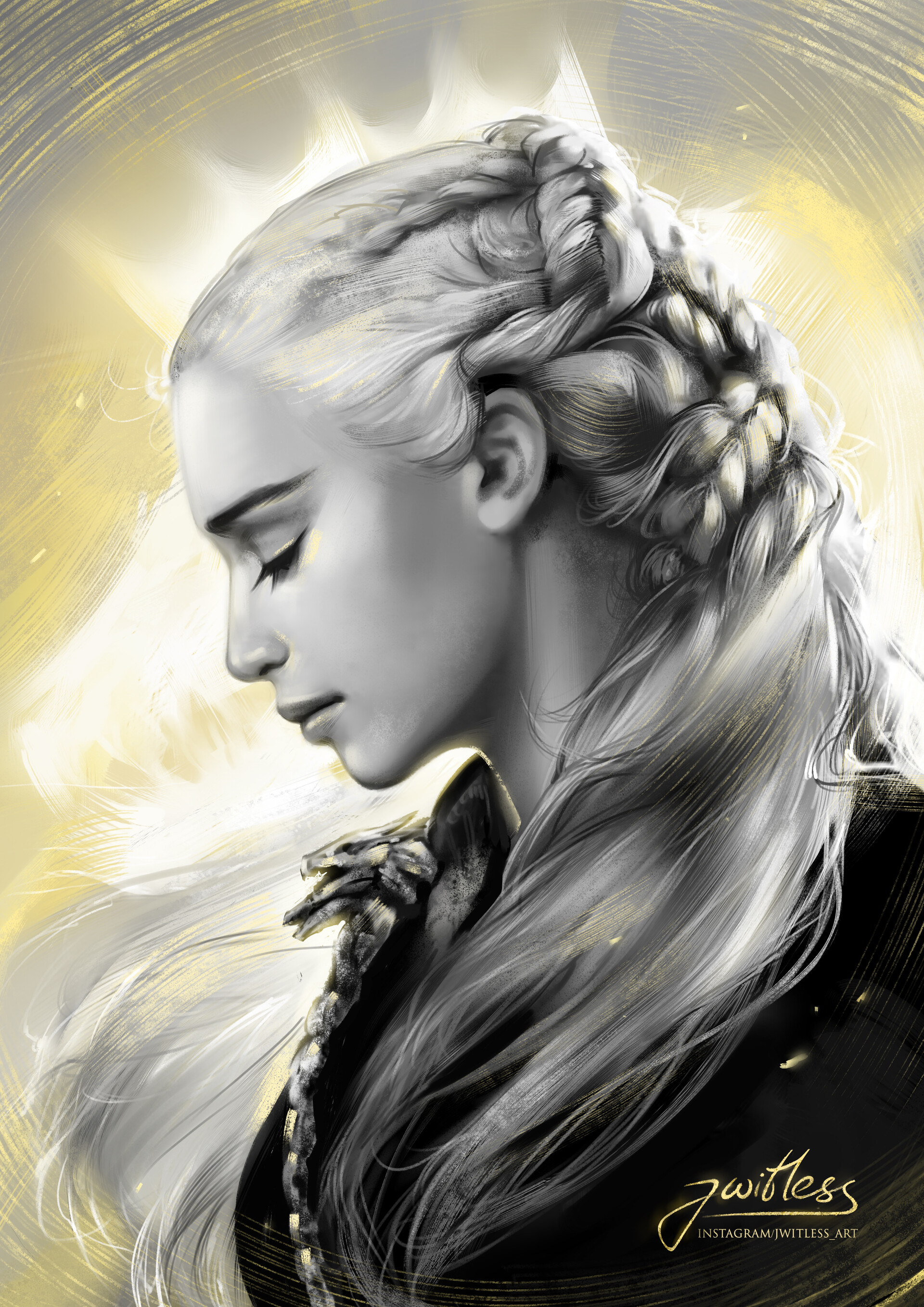 Game of Thrones fanart: Daenerys, by Natalia Sorokina | Scrolller